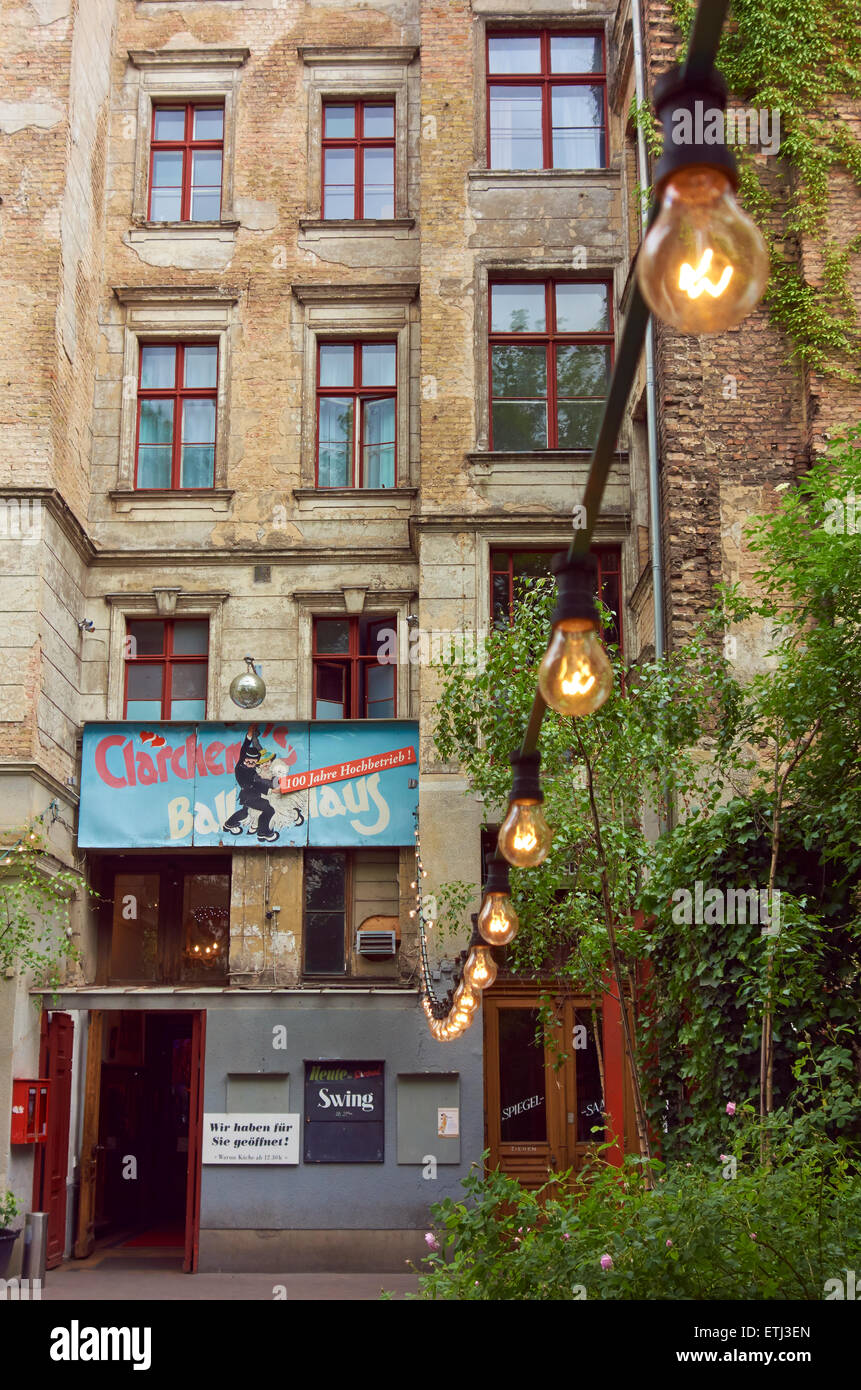 Die Clarchen Ballhaus ein Original alte Vorkriegs-Ballsaal In Berlin ...
