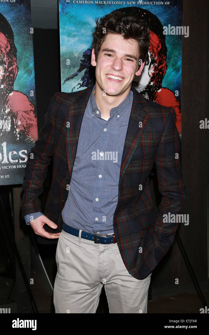 Nach der Party anlässlich der neuen Broadway-Besetzung von Les ...