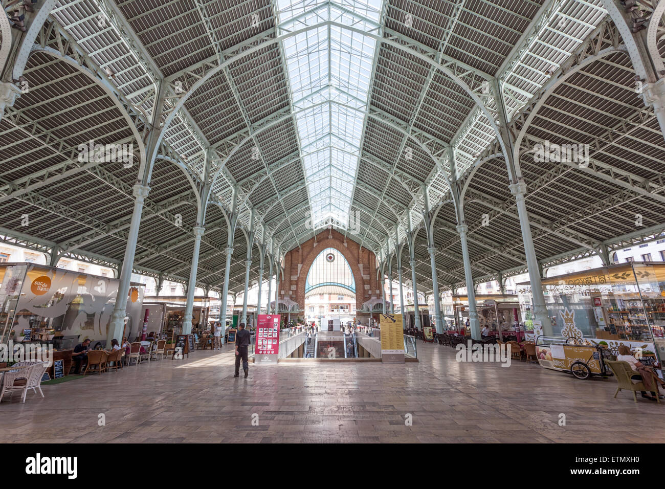 Colon Market Valencia Stockfotos und -bilder Kaufen - Alamy