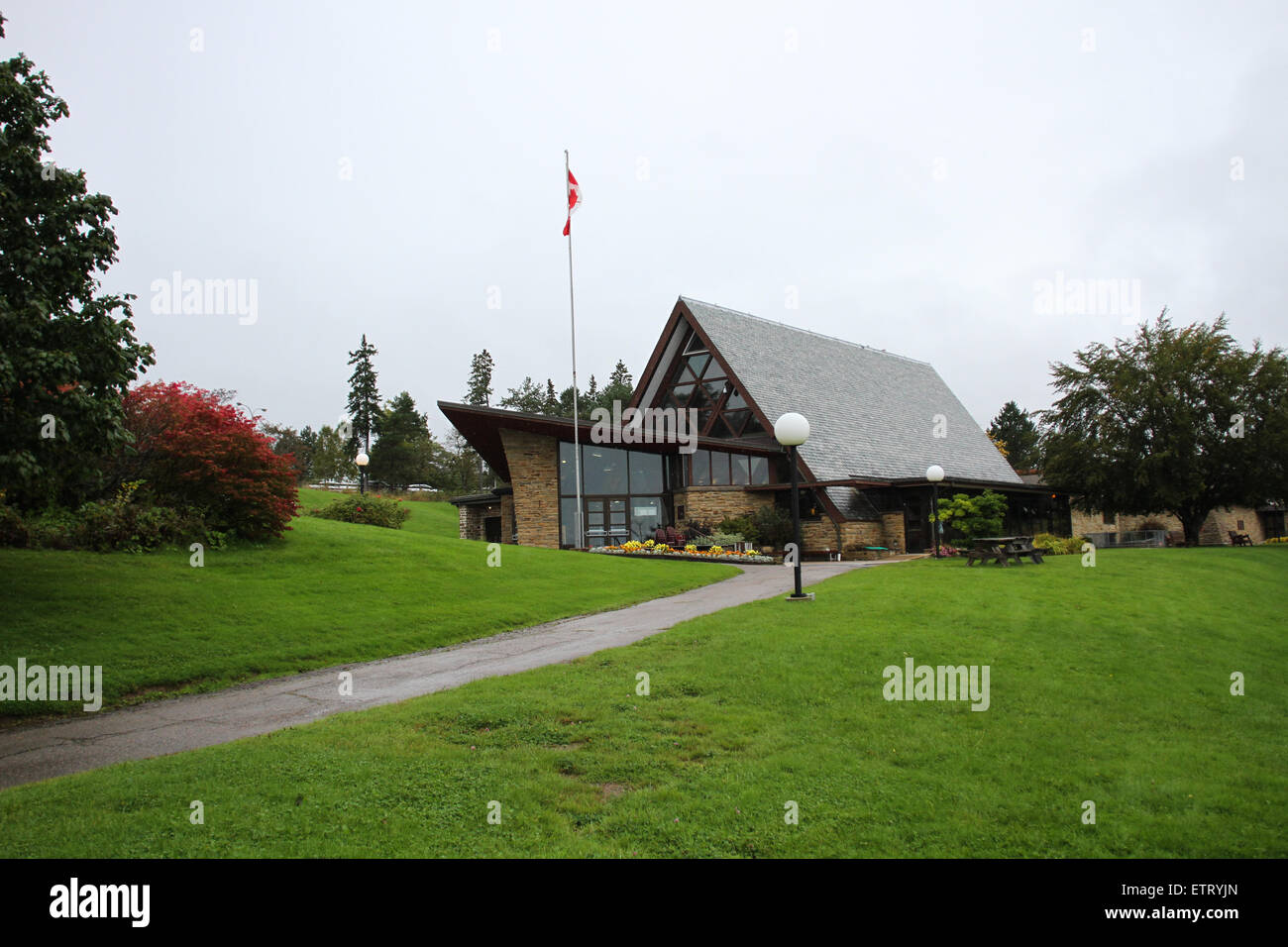 Das Alexander Graham Bell Museum in Baddeck, Nova Scotia ...