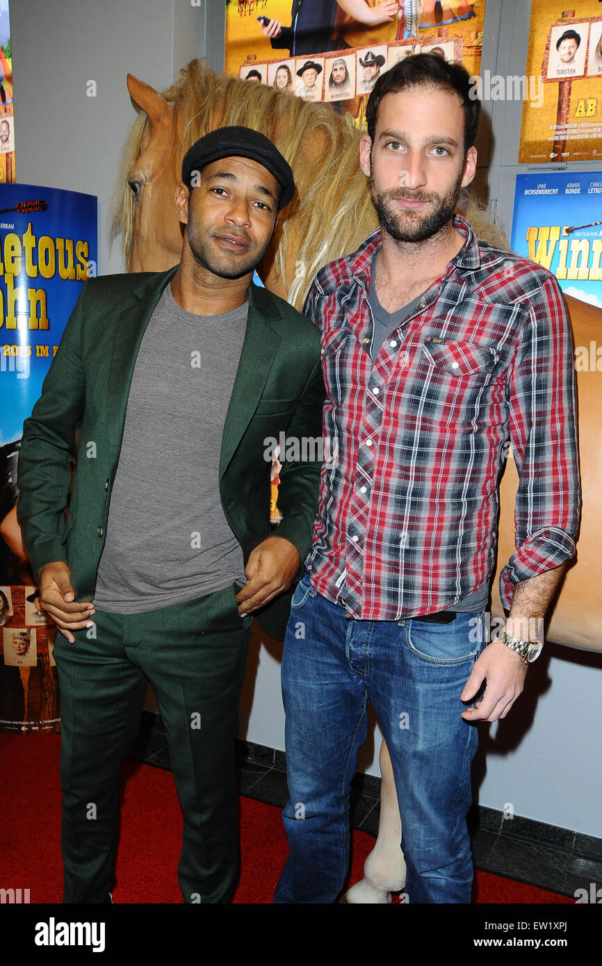 Premiere von der Film-Tour Winnetou Sohn Berlin mit: Tyron Ricketts ...