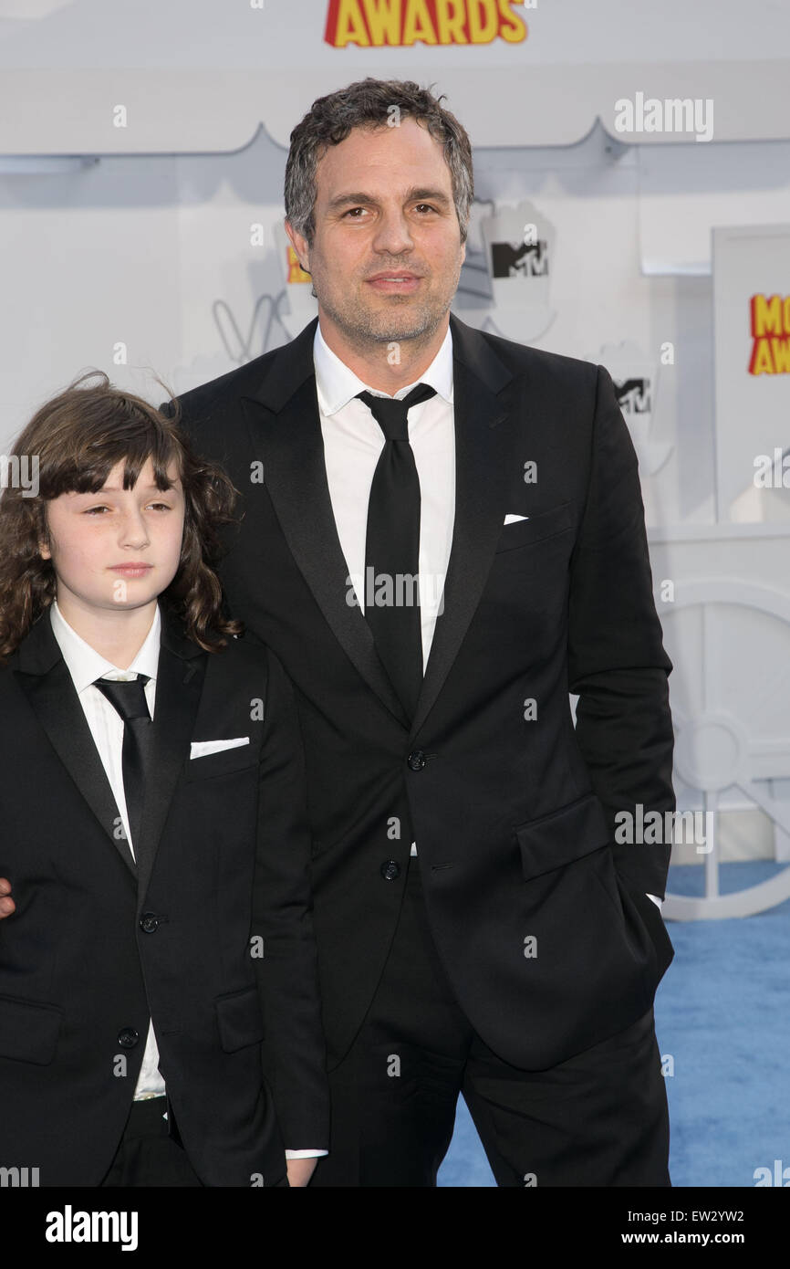 Prominente besuchen 2015 MTV MOVIE AWARDS im JW Marriott Los Angeles LA ...