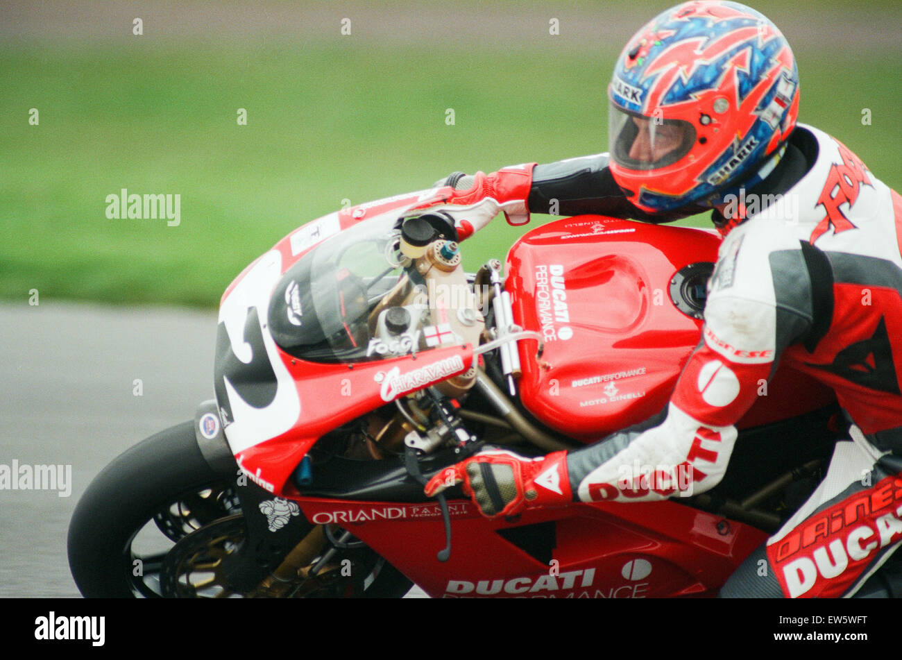 1998 Superbike World Championship, Trainingseinheit, Donington Park, 9 ...