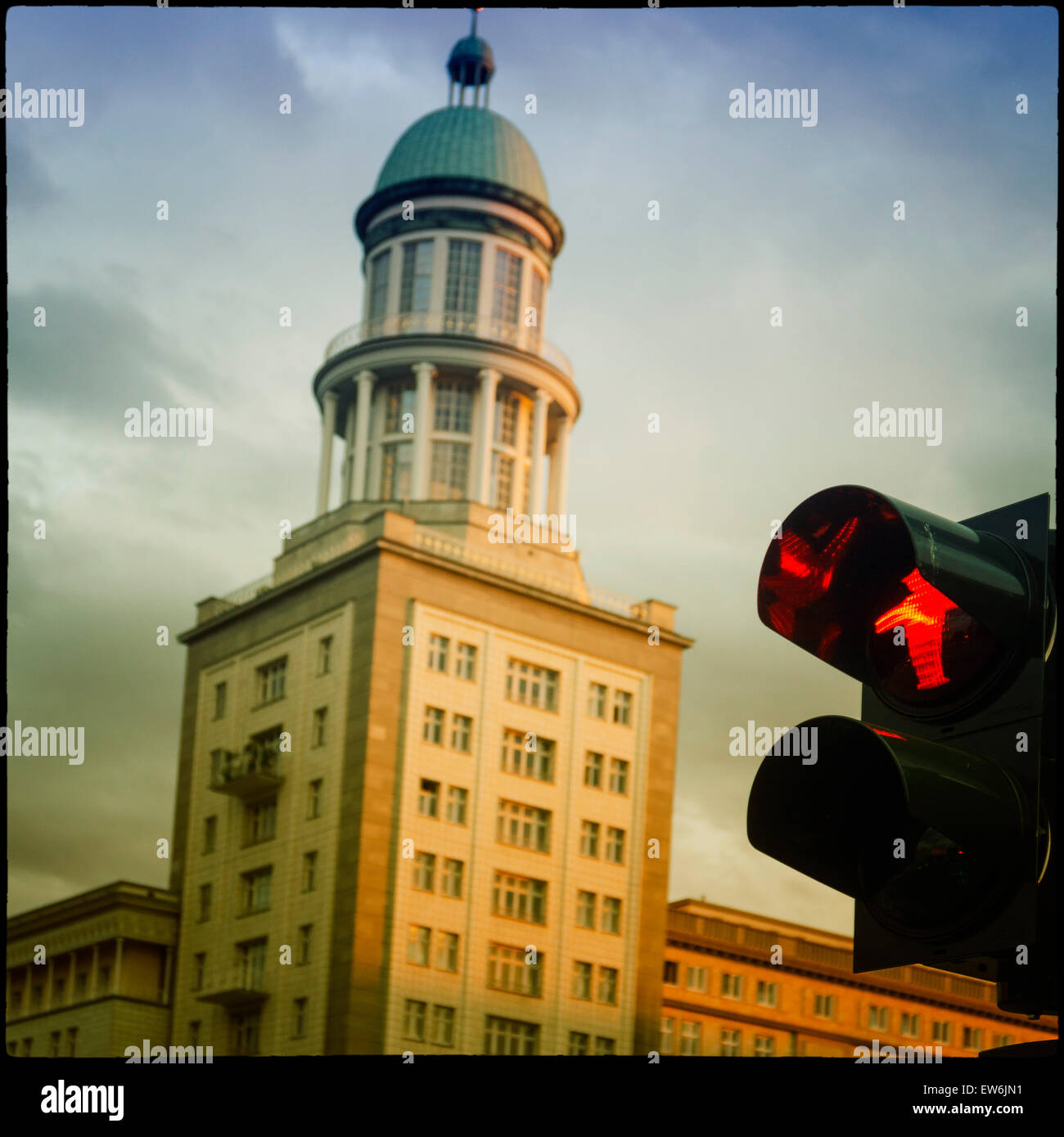 Ampel, Ampelmaennchen, Frankfurter Tor, Friedrichshain, Berlin ...