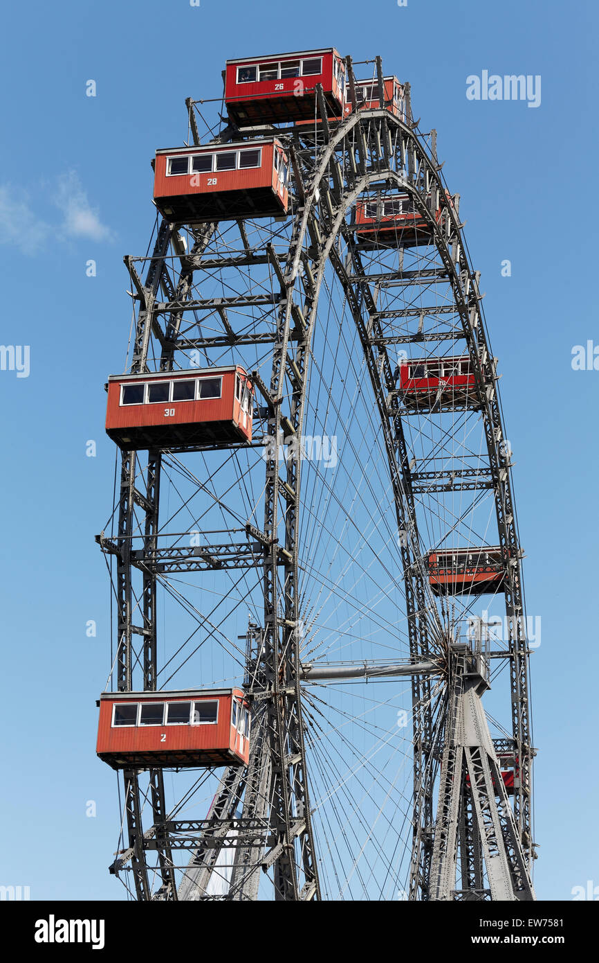 Riesenrad, Prater, Wien, Wien Stockfotografie - Alamy