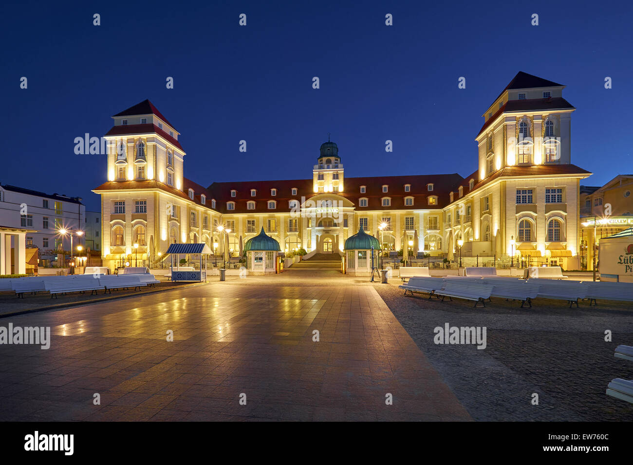 Kurhaus, Seebad Binz, Rügen, Deutschland Stockfotografie - Alamy