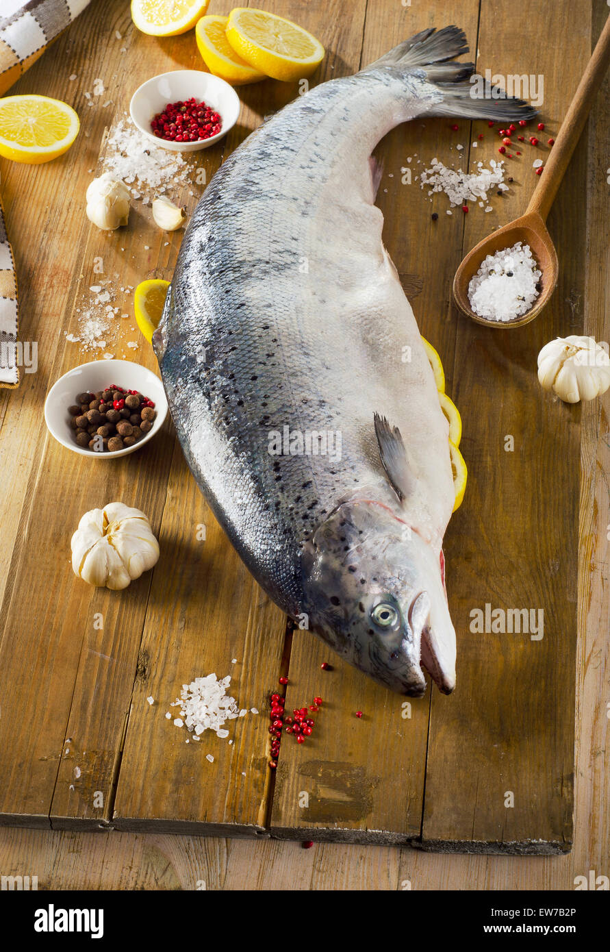 Lachs ganz -Fotos und -Bildmaterial in hoher Auflösung – Alamy