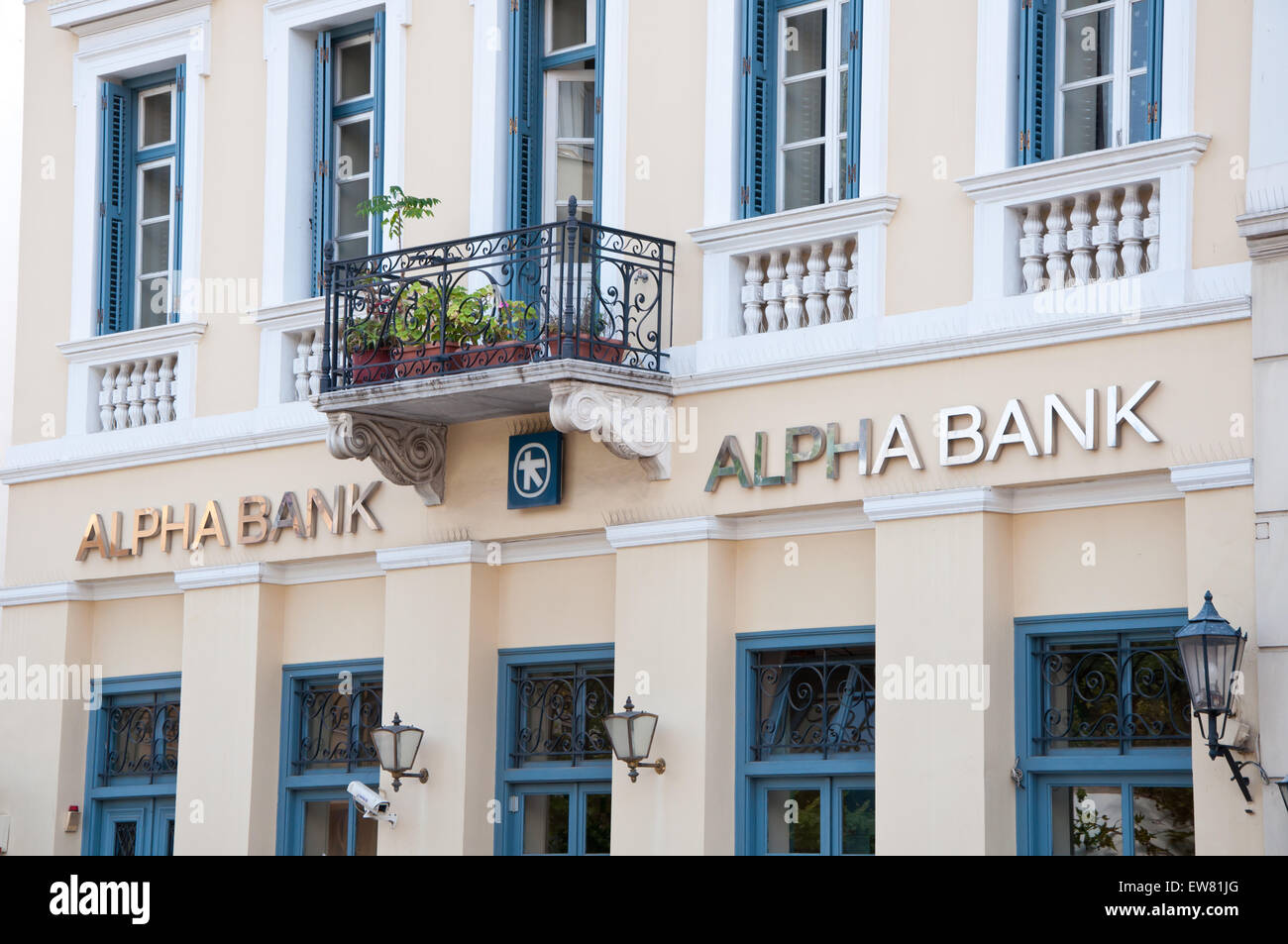 Alpha Bank Stockfotos und -bilder Kaufen - Alamy