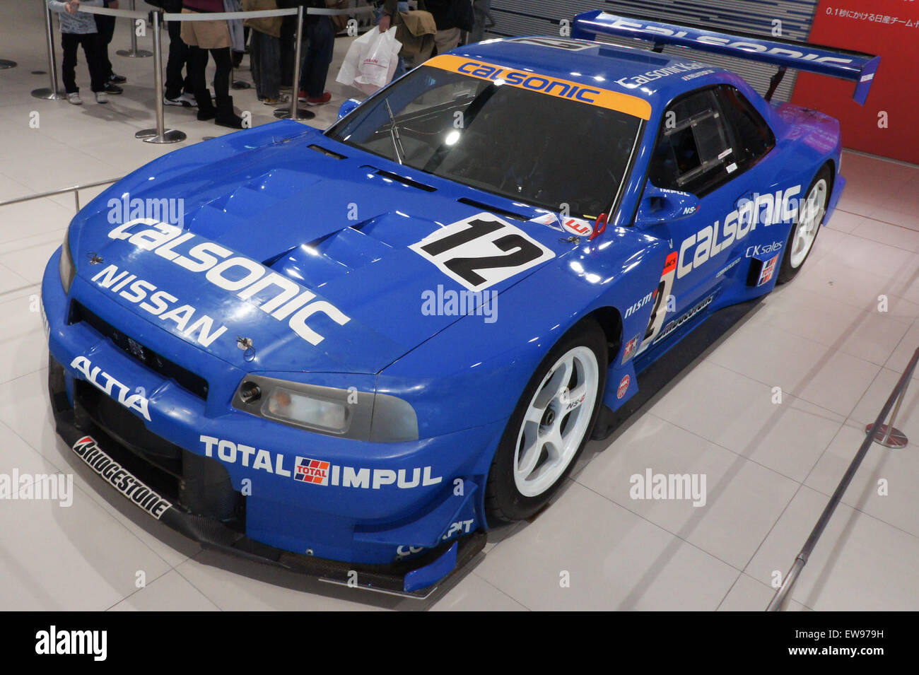 Nissan Skyline GT-R (BNR 34) 2002 Calsonic Skyline GT-R Stockfotografie ...