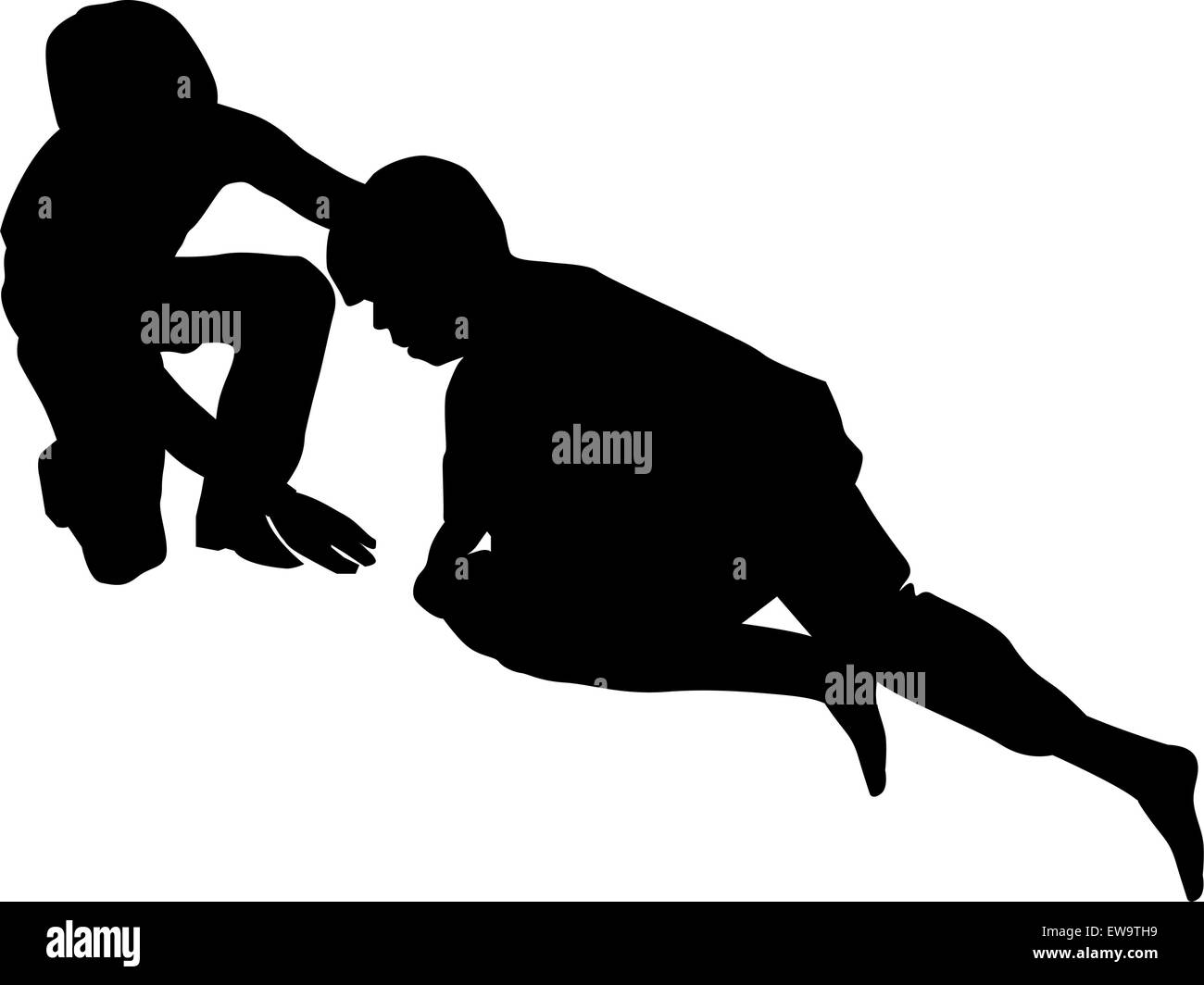 Der barmherzige samariter Stock-Vektorgrafiken kaufen - Alamy