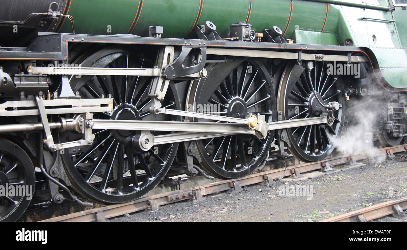 Loco locomotive railway wheels rods -Fotos und -Bildmaterial in hoher ...
