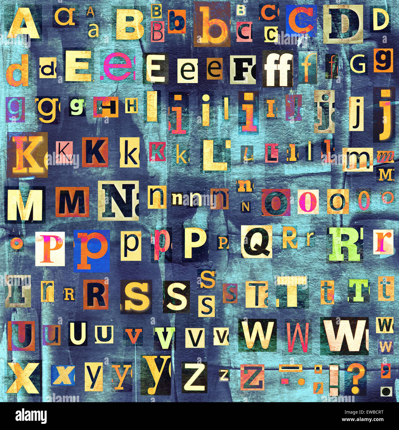 Zeitschrift buchstaben -Fotos und -Bildmaterial in hoher Auflösung – Alamy