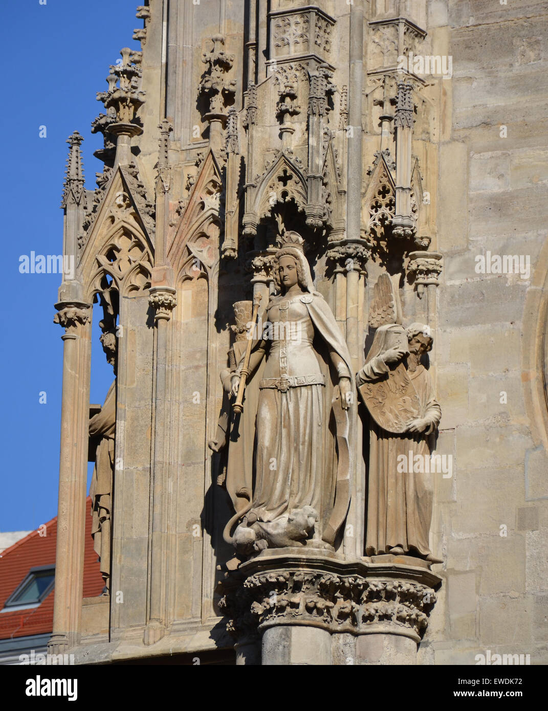 Detail der Stephansdom in Wien, Österreich Stockfotografie - Alamy