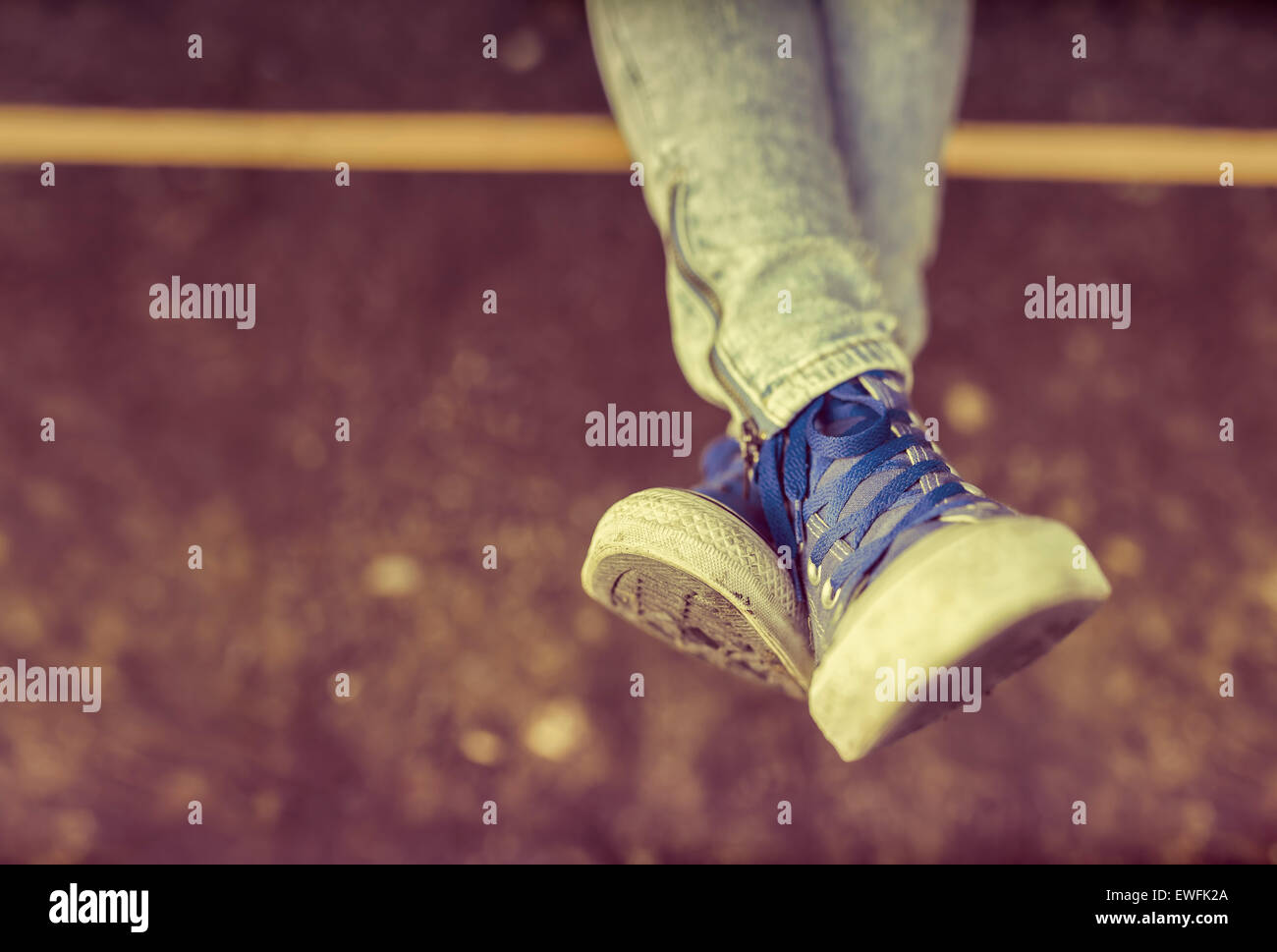 Blauer fuss -Fotos und -Bildmaterial in hoher Auflösung – Alamy