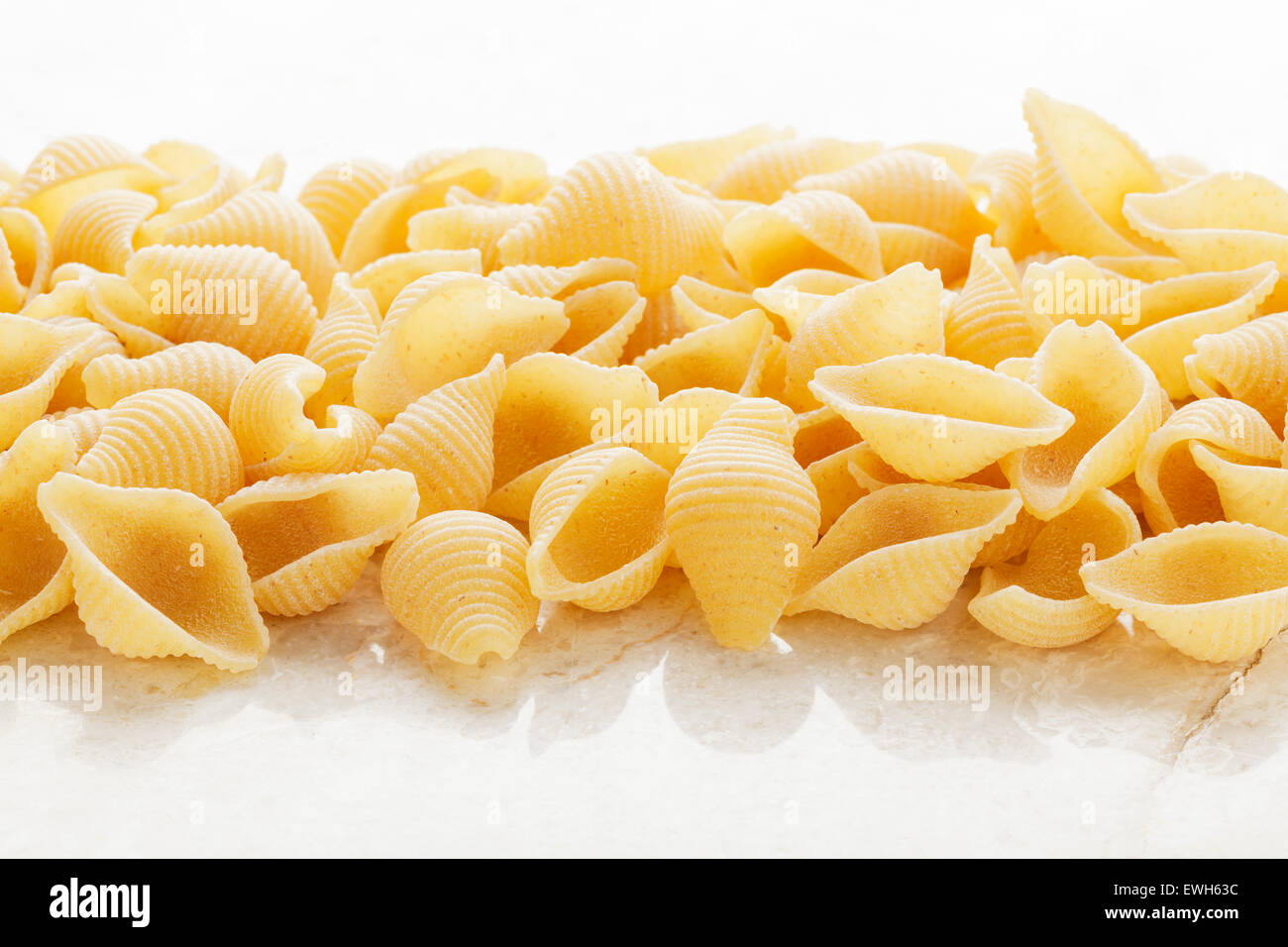 Pasta shells -Fotos und -Bildmaterial in hoher Auflösung – Alamy