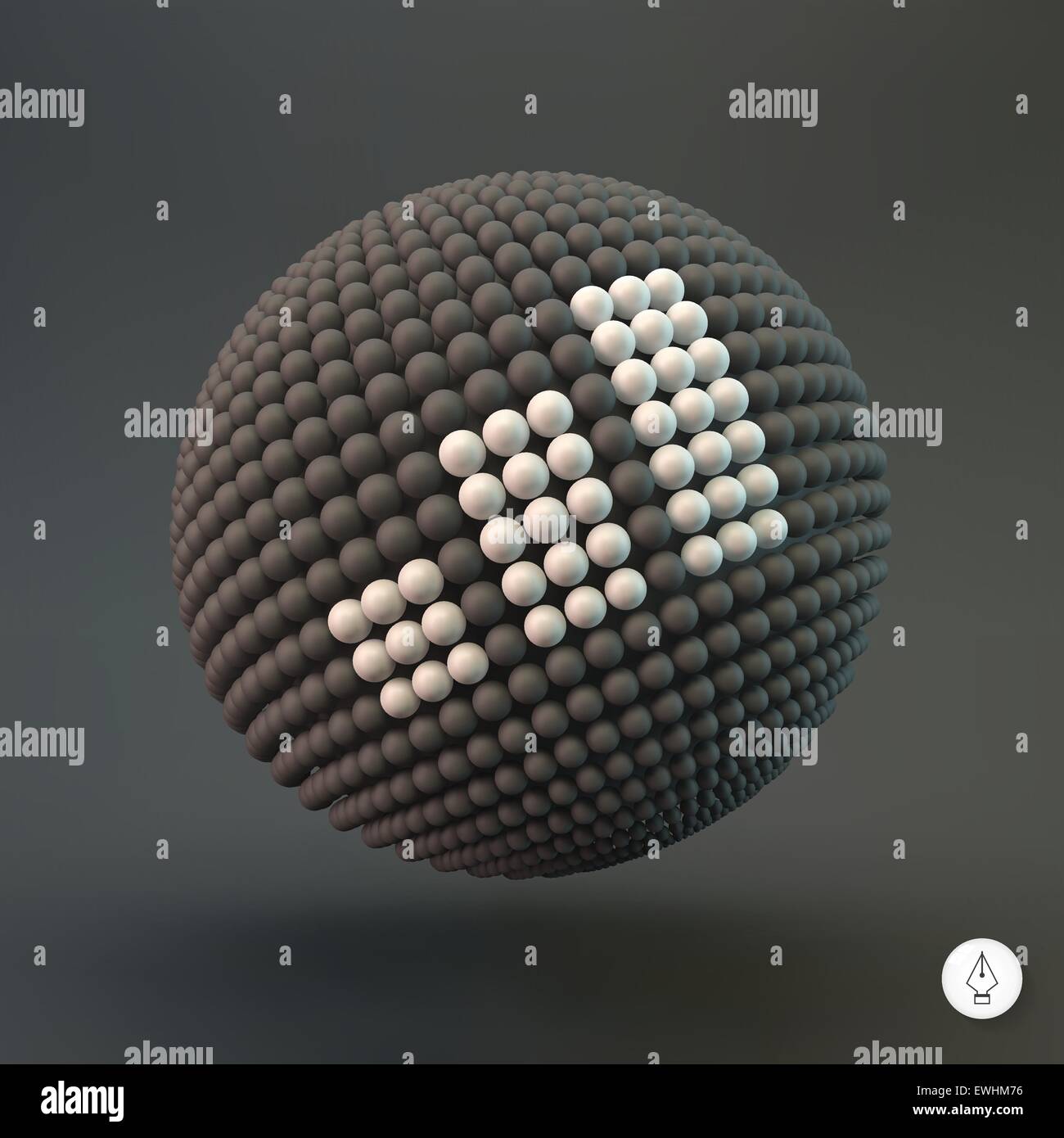 Diagramm-Symbol. Web-Zeichen. Design-Element. 3D Vektor-Illustration ...