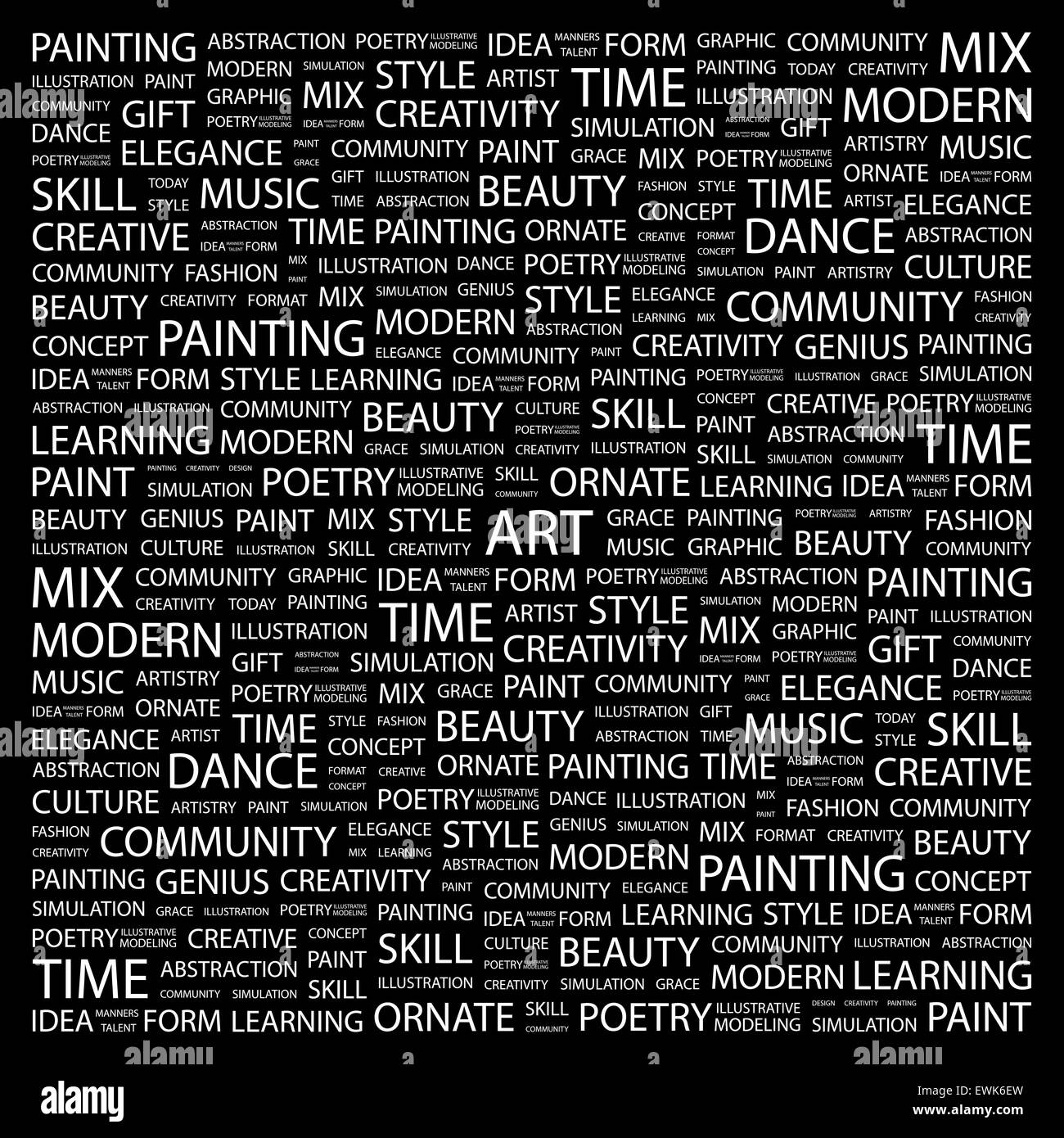 Visuelle kunst poesie Stock-Vektorgrafiken kaufen - Alamy