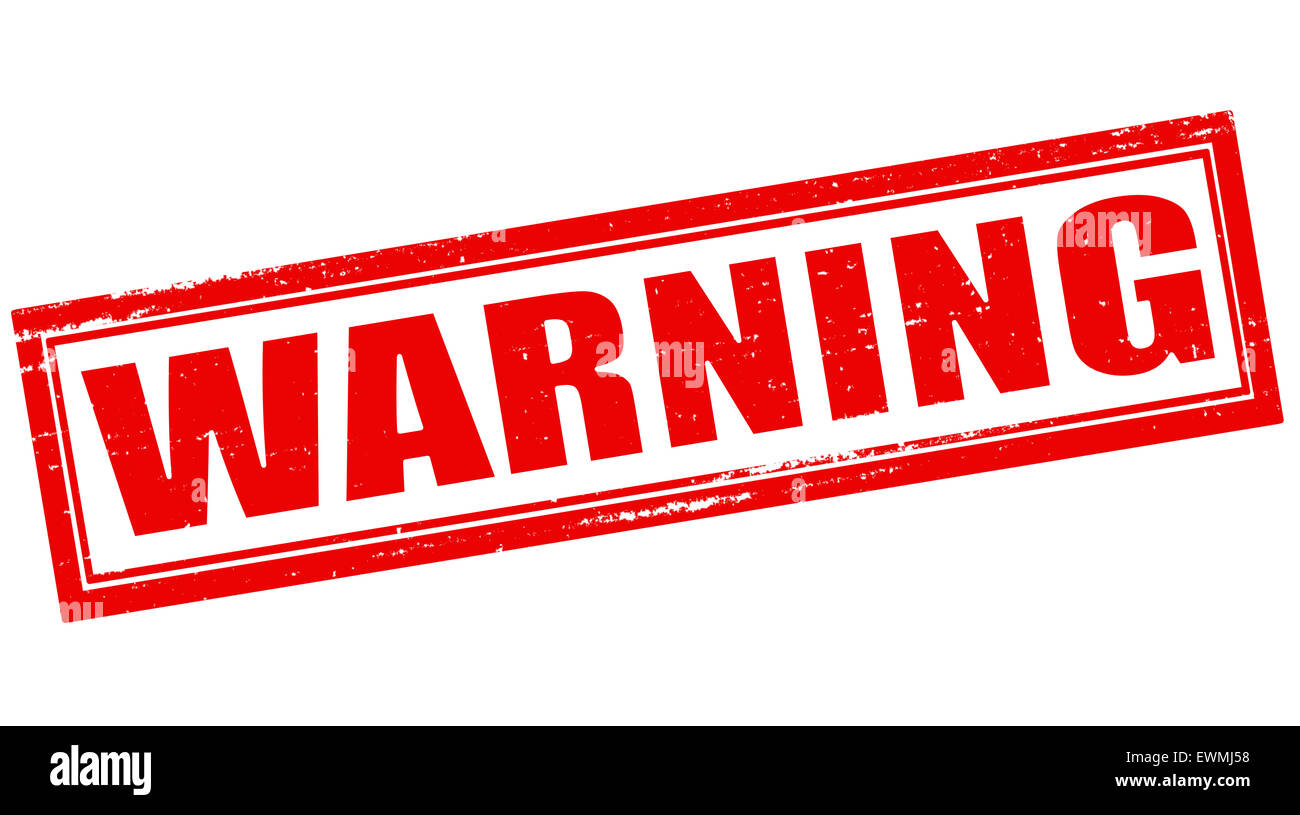 Word warning symbol -Fotos und -Bildmaterial in hoher Auflösung – Alamy