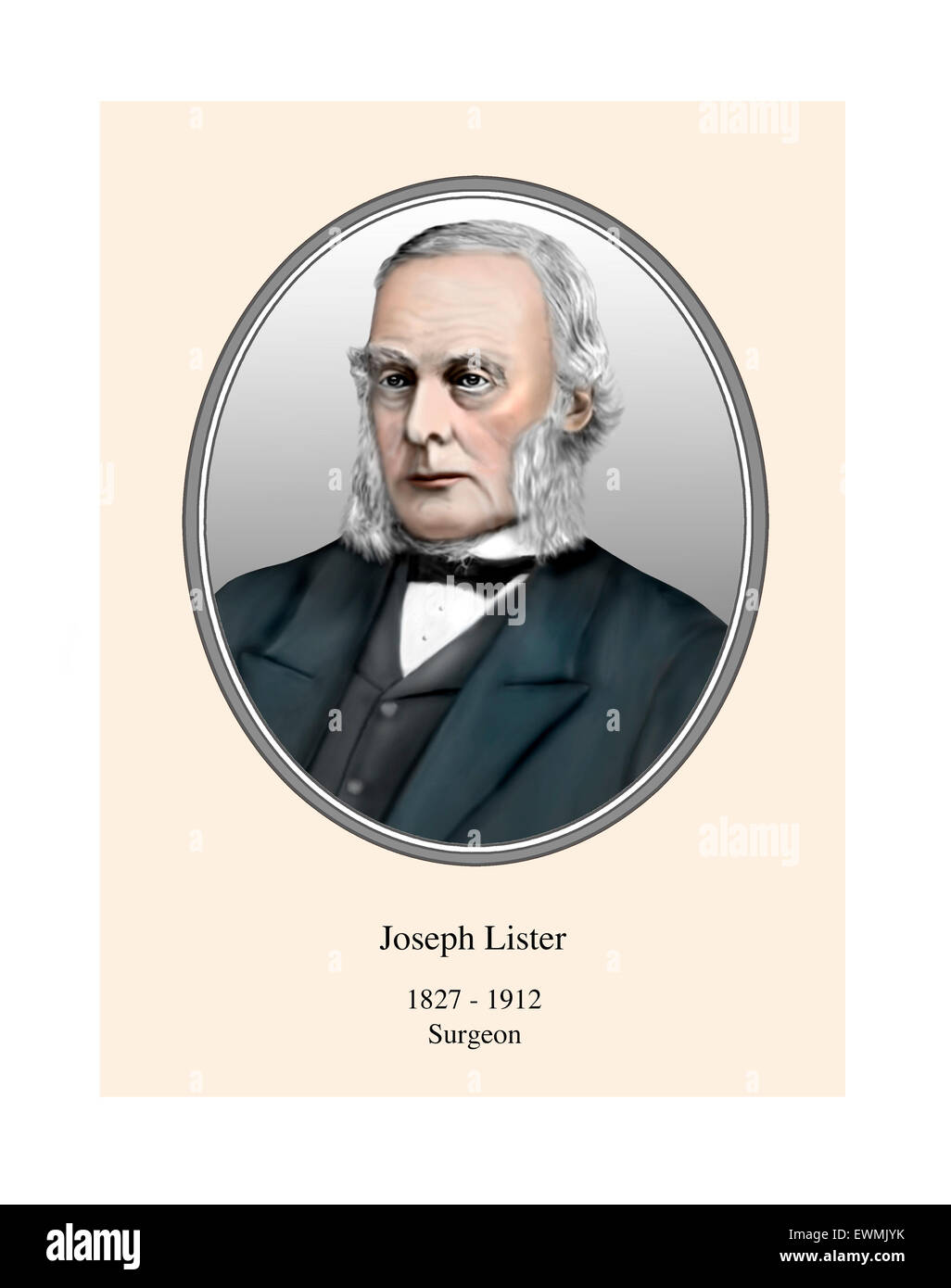 Abbildung joseph lister -Fotos und -Bildmaterial in hoher Auflösung – Alamy