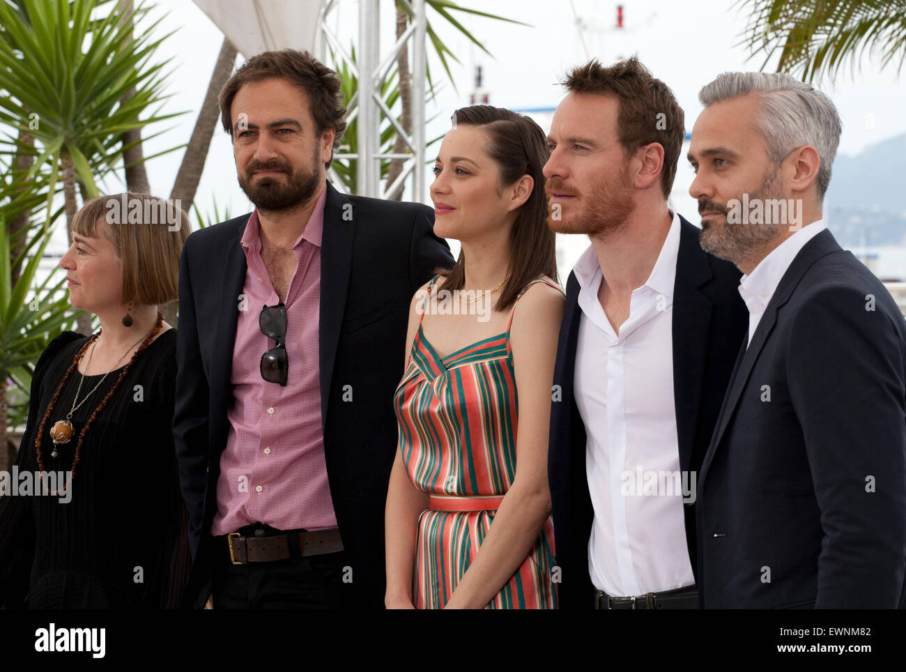 Produzent Laura Hastings-Smith, Regisseur Justin Kurzel, Schauspielerin ...