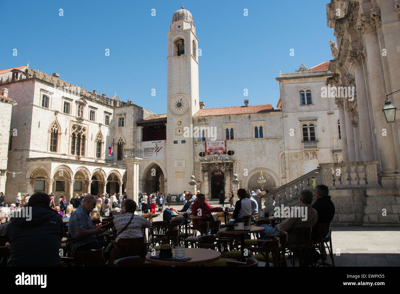 Luza square dubrovnik old city -Fotos und -Bildmaterial in hoher ...