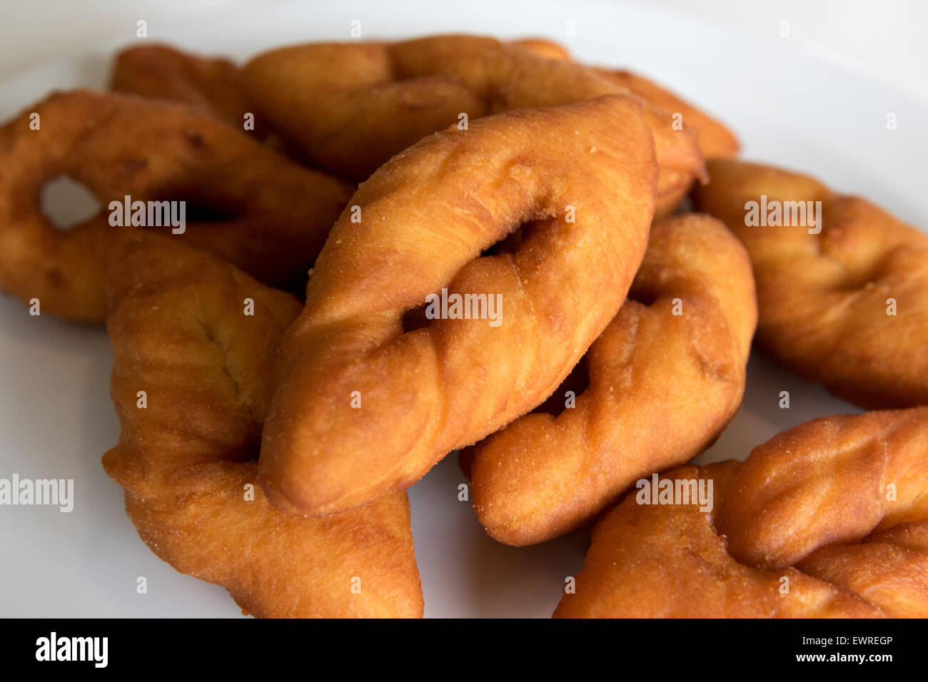 frische isländischen Kleinur donuts Stockfotografie - Alamy
