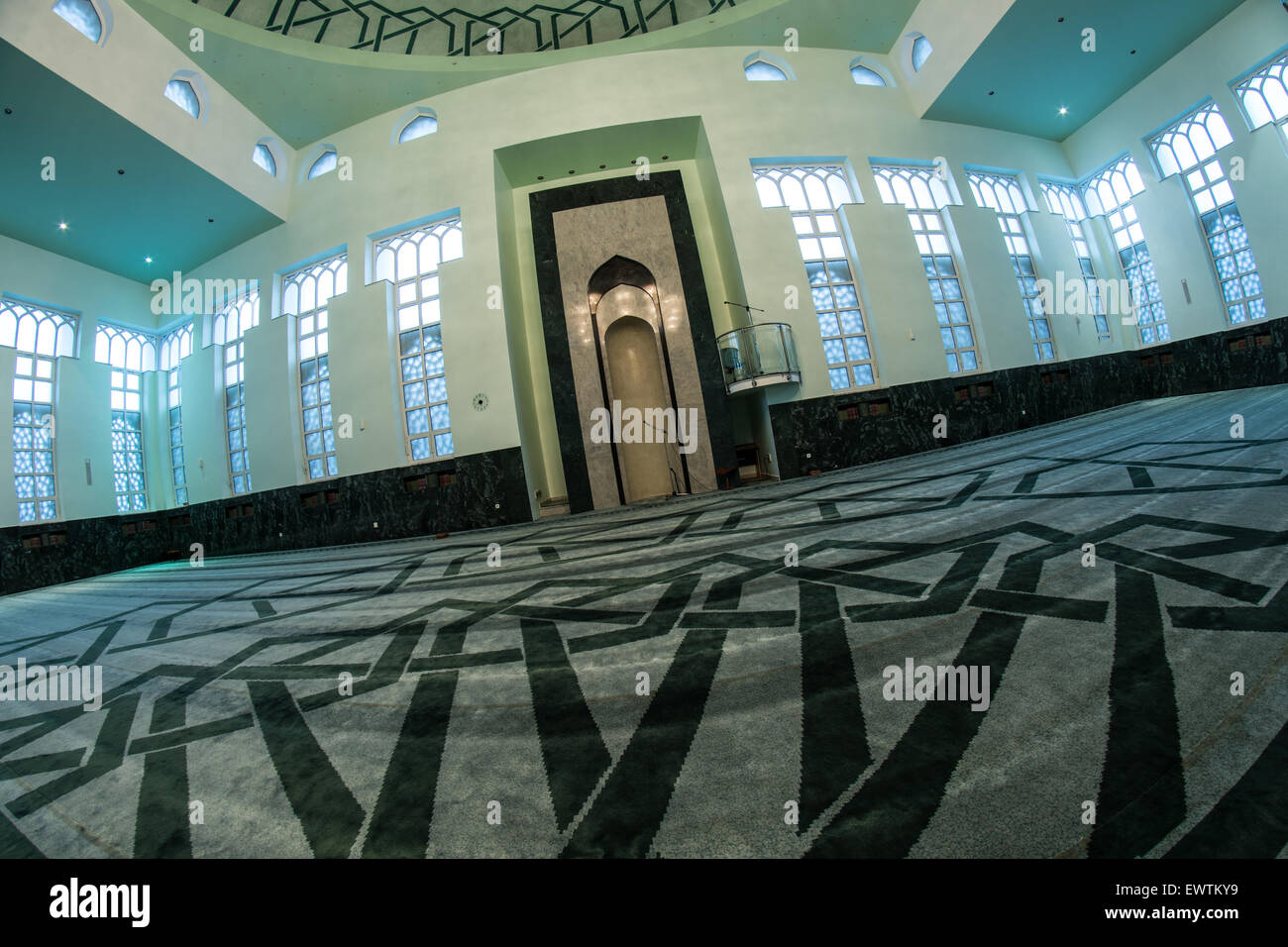 Moschee innen Sarajevo Stockfotografie - Alamy