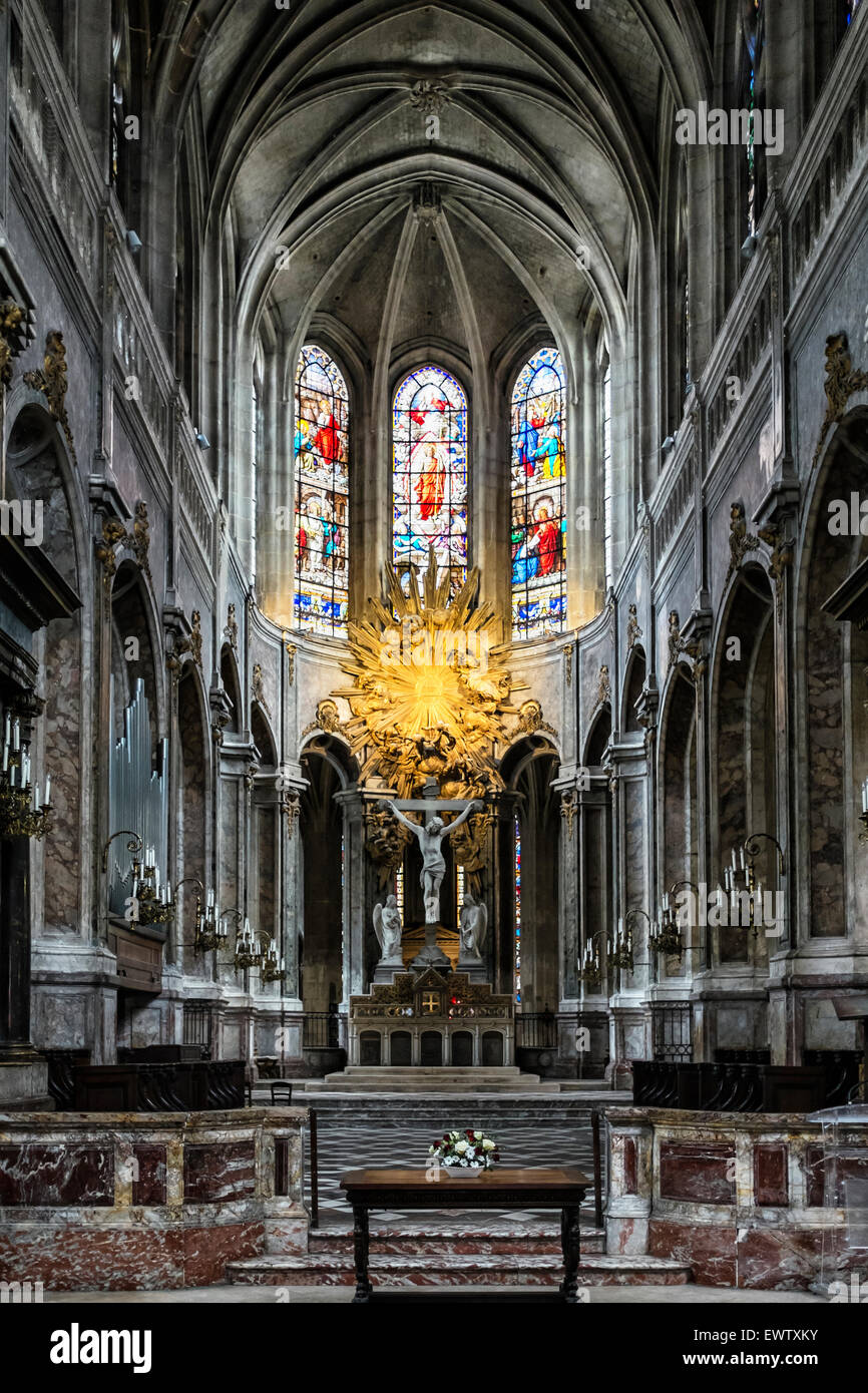 Saint Merri Church Paris France Stockfotos und -bilder Kaufen - Alamy