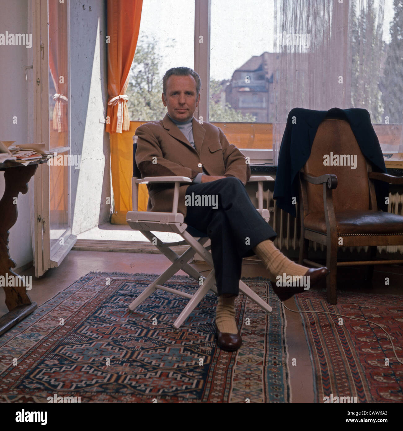 Der Deutsche Schauspieler Georg Thomalla, 1970er Jahre Deutschland ...