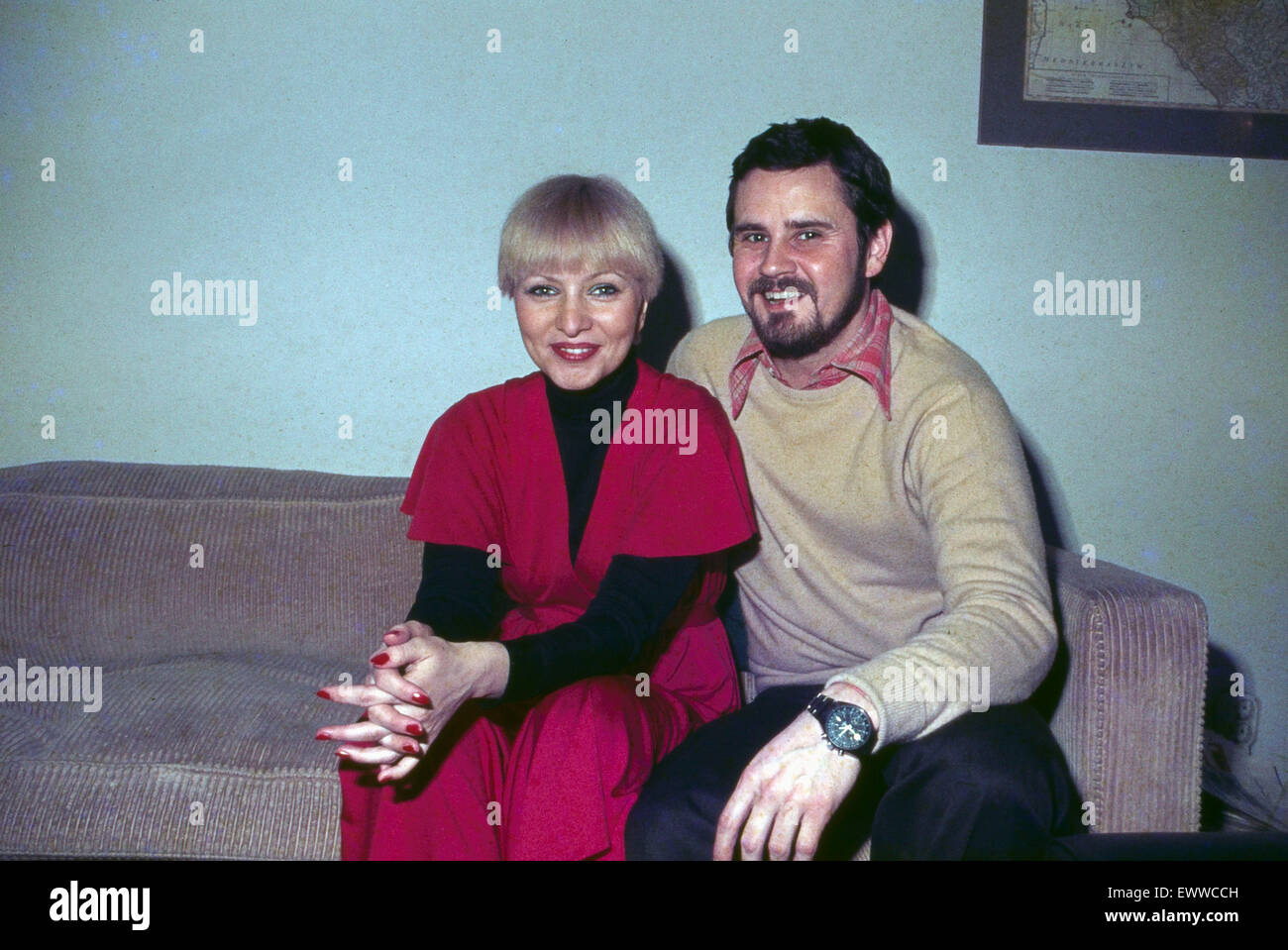 Der Deutsche Schauspieler Andreas originelle Mit Seiner Ehefrau Susanne ...