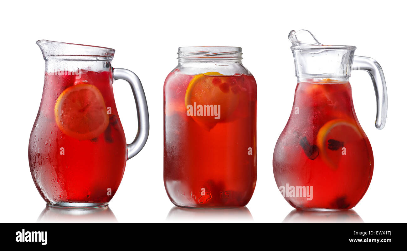 Hibiskus eistee Stockfotos und -bilder Kaufen - Alamy