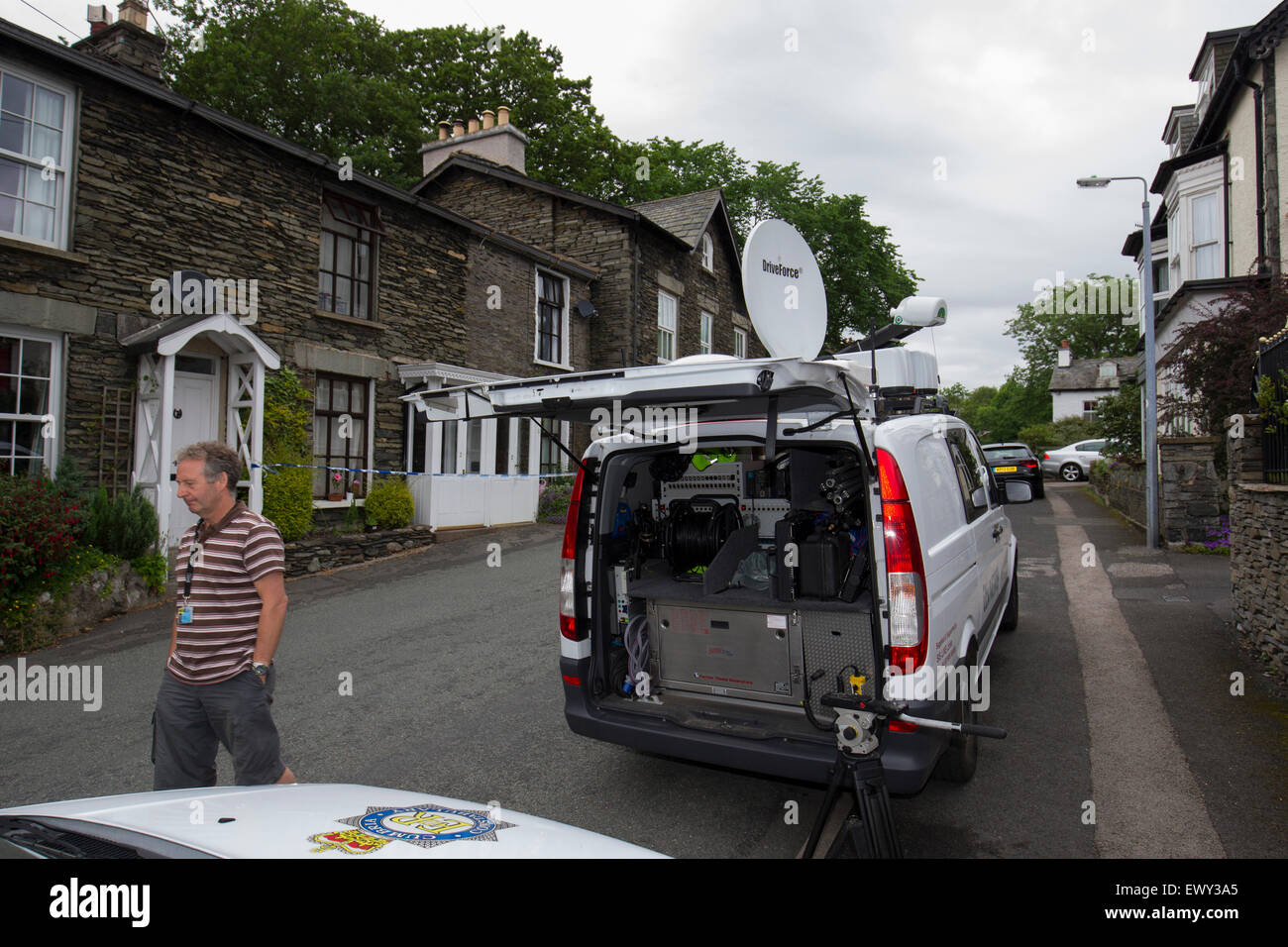 Windermere Cumbria 2. Juli 2015 verstorbenen formell als Gordon James ...