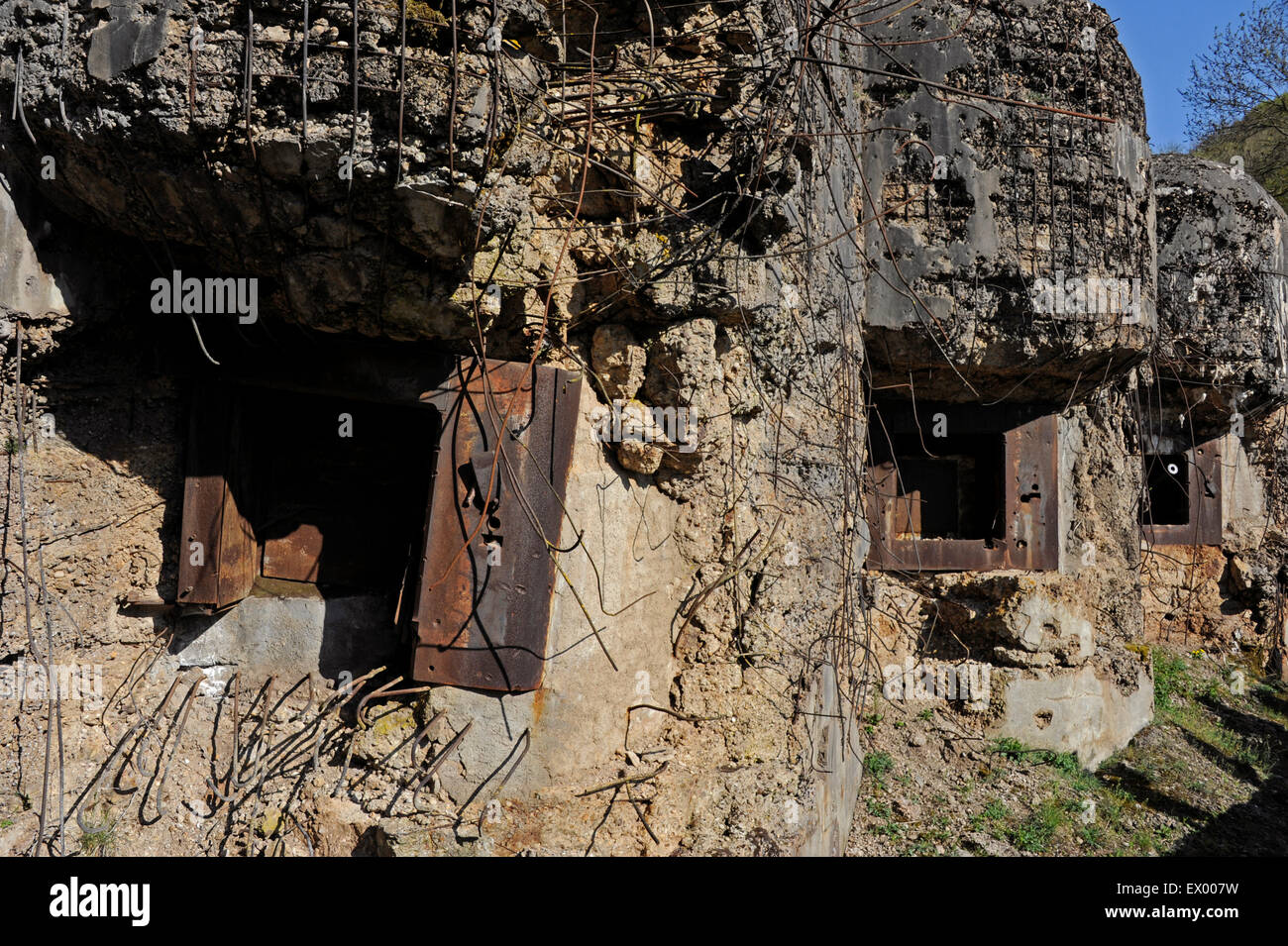 Artillery block hackenberg fortress maginot -Fotos und -Bildmaterial in ...