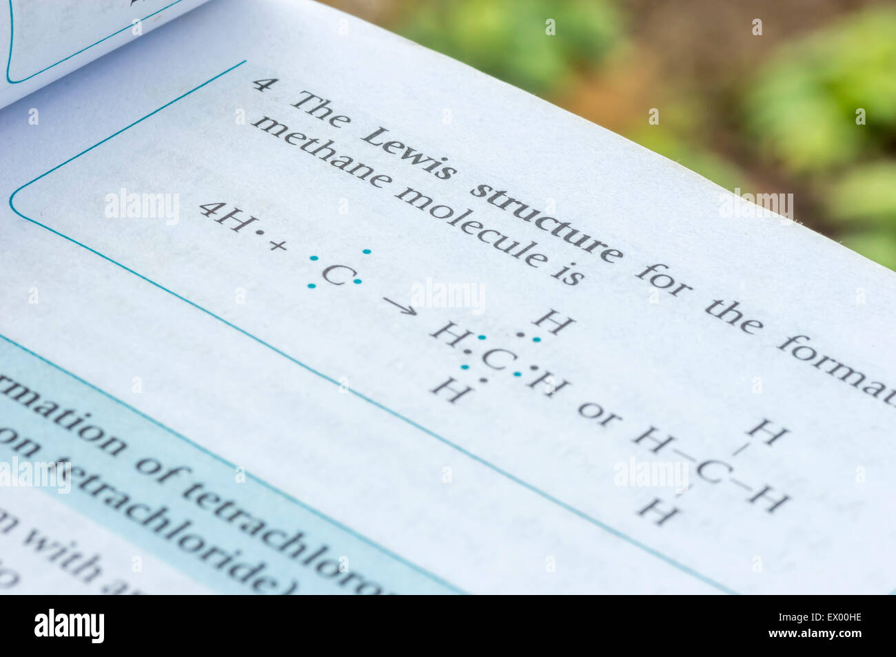 Formulierung des Moleküls mit Lewis-Formel Stockfotografie - Alamy