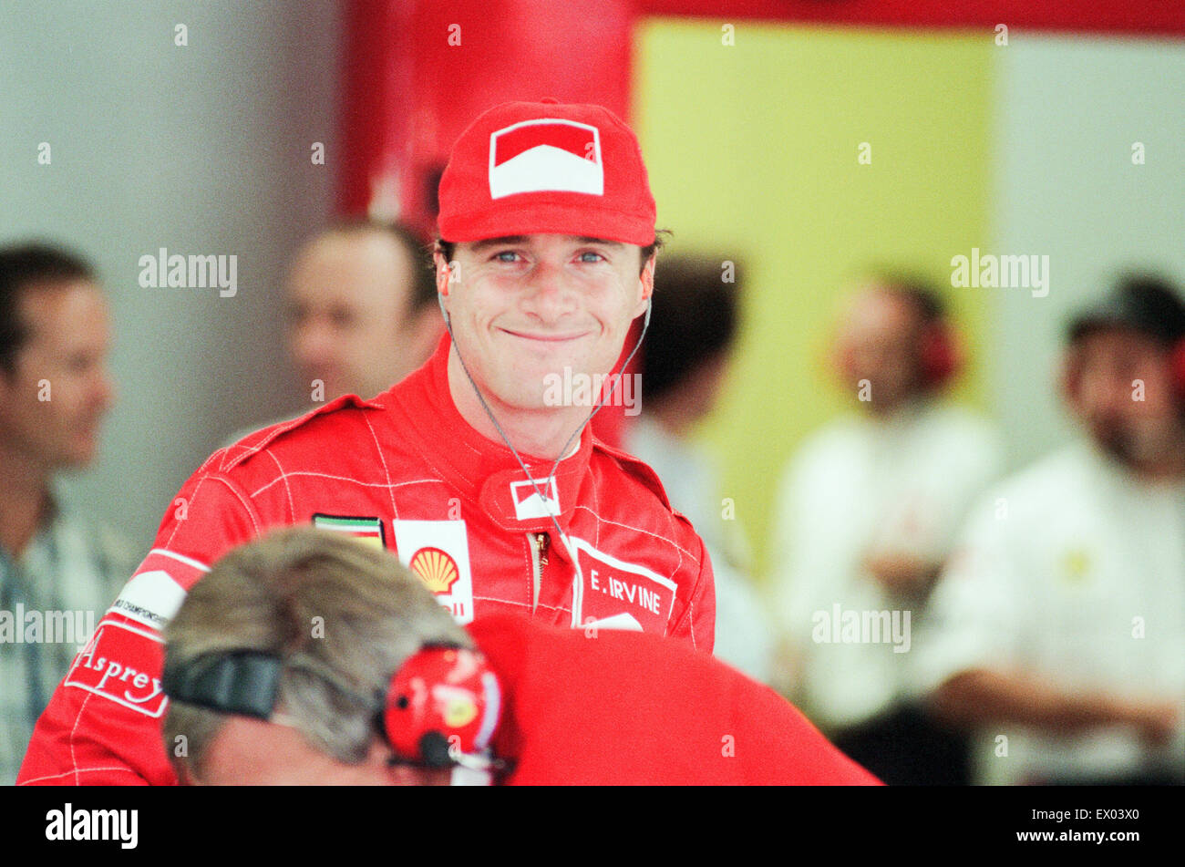 Eddie irvine ferrari -Fotos und -Bildmaterial in hoher Auflösung – Alamy