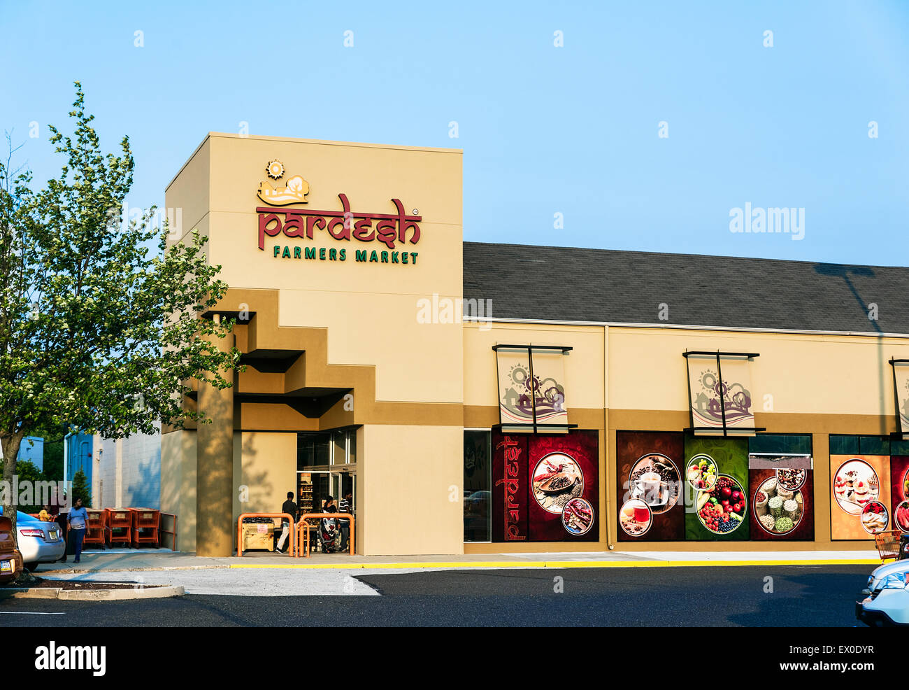Pardesh indische Farmers Market, Mount Stinklorbeer, New Jersey, USA ...