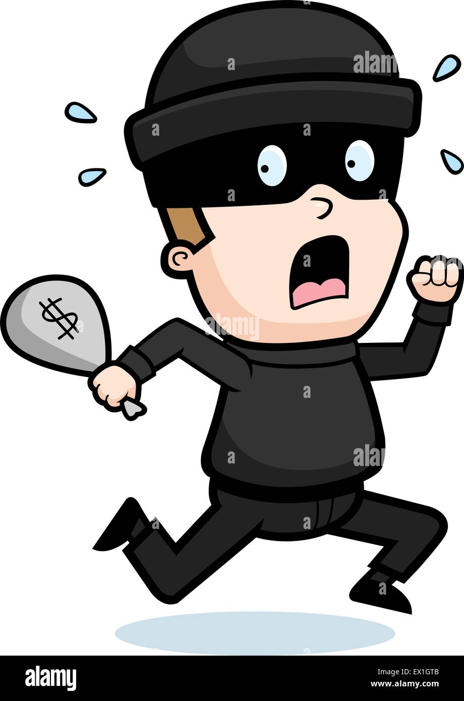 Dieb cartoon Stock-Vektorgrafiken kaufen - Alamy