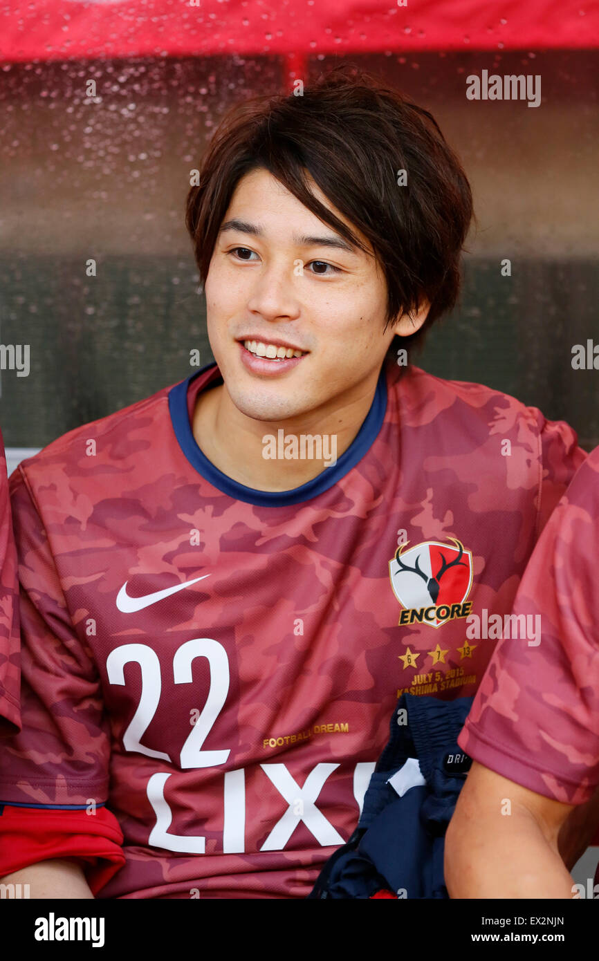 Ibaraki, Japan. 5. Juli 2015. Atsuto Uchida Fußball: ein Abschieds-Spiel von Koji Nakata ...