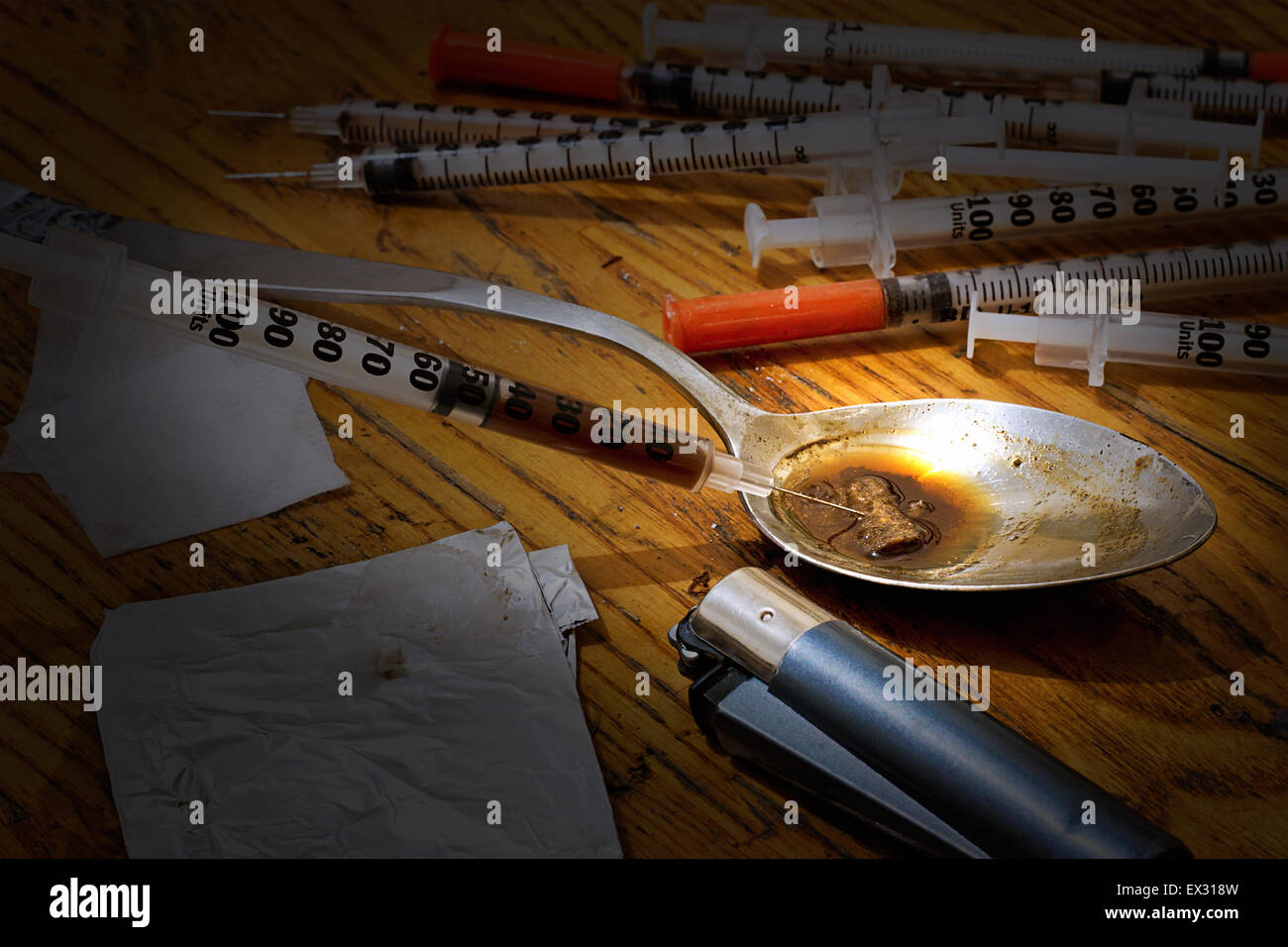 Heroin opium drugs -Fotos und -Bildmaterial in hoher Auflösung – Alamy