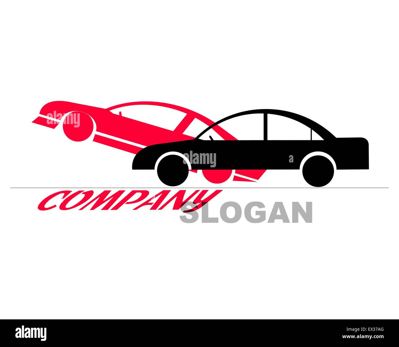 Firmenwagen logo Stock-Vektorgrafiken kaufen - Alamy