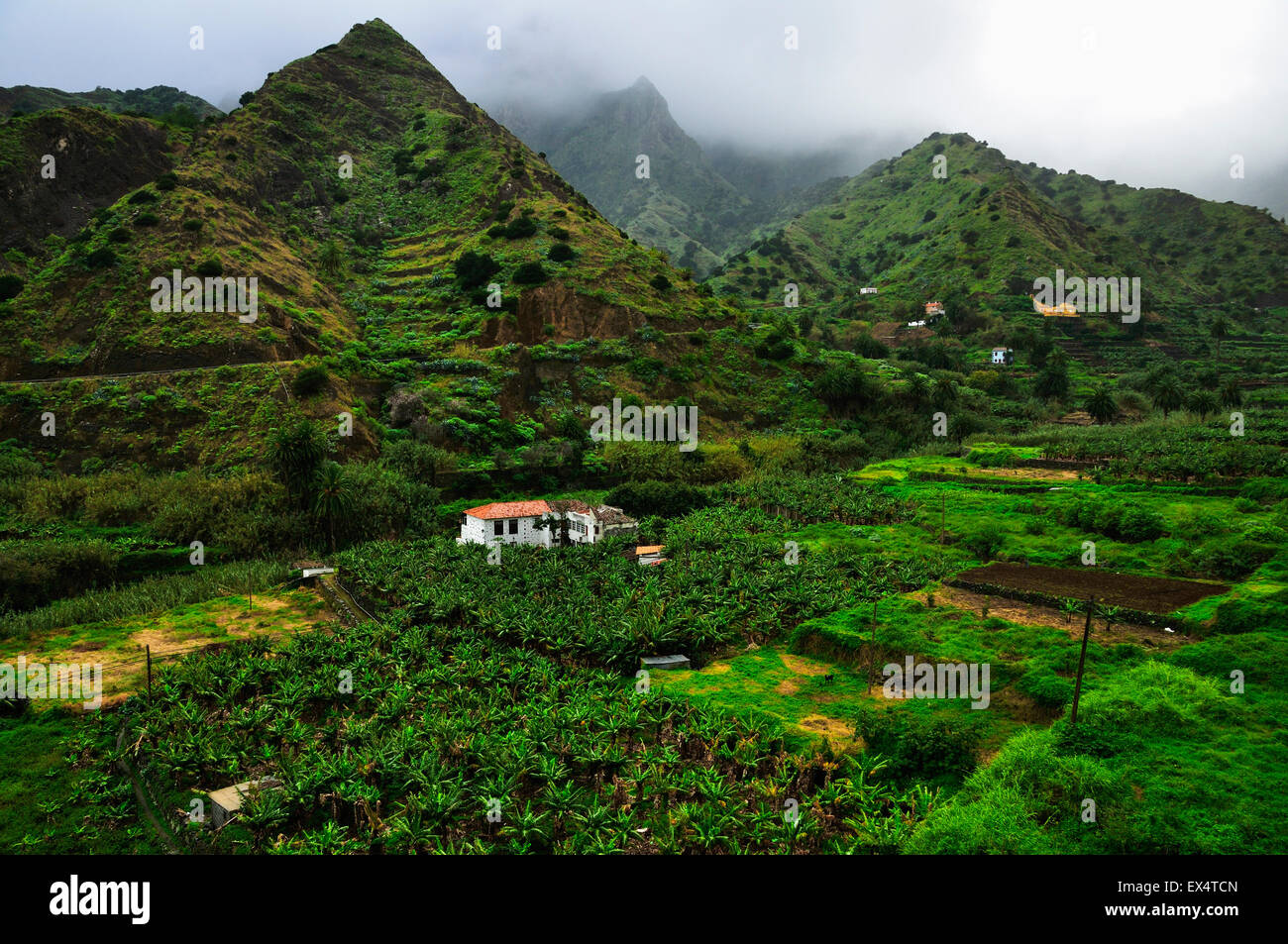 Hermigua La Gomera Canary Islands Stockfotos und -bilder Kaufen - Alamy