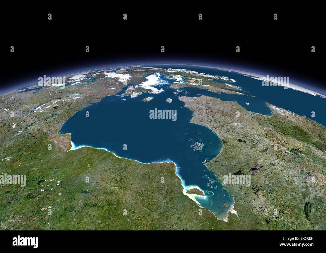 Hudson bay canada aerial -Fotos und -Bildmaterial in hoher Auflösung ...