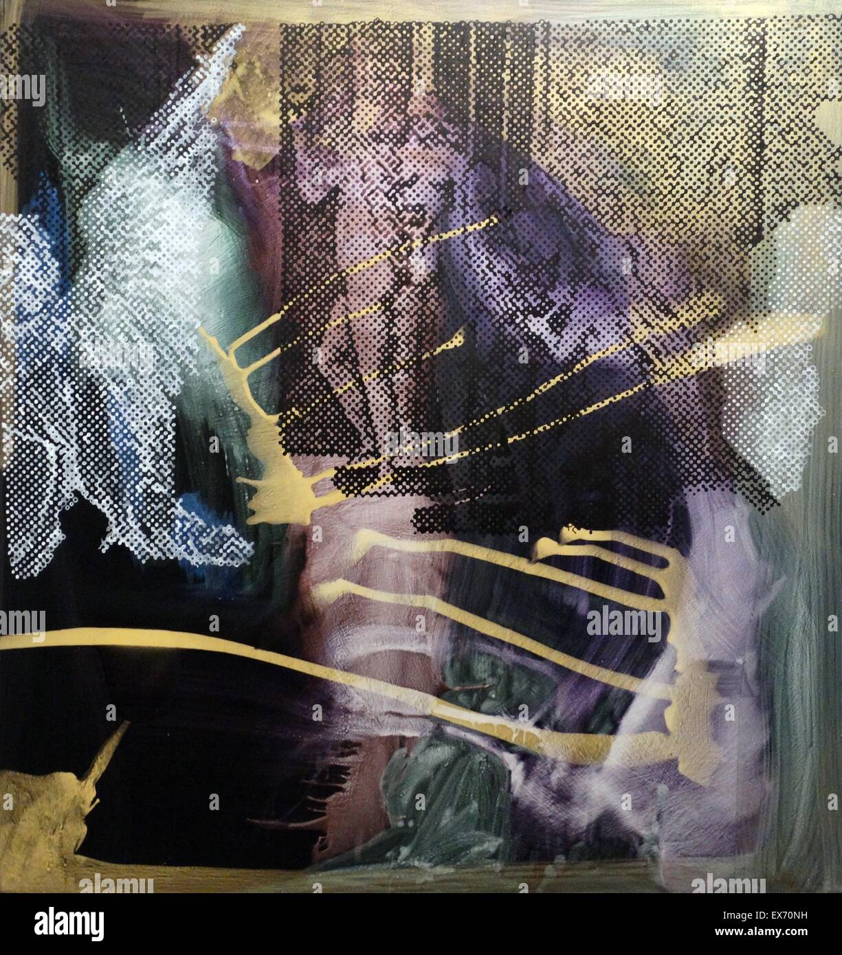 Ohne filet (Quadrat 2) Untitled (Platz 2) 2003 von Sigmar Polke 1941 ... Ohne filet (Quadrat 2) Untitled (Platz 2) 2003 von Sigmar Polke 1941 ...