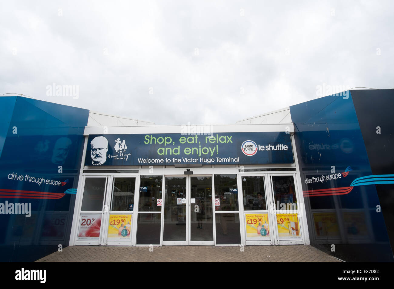 Channel Tunnel Le Shuttle Stockfotos und -bilder Kaufen - Alamy