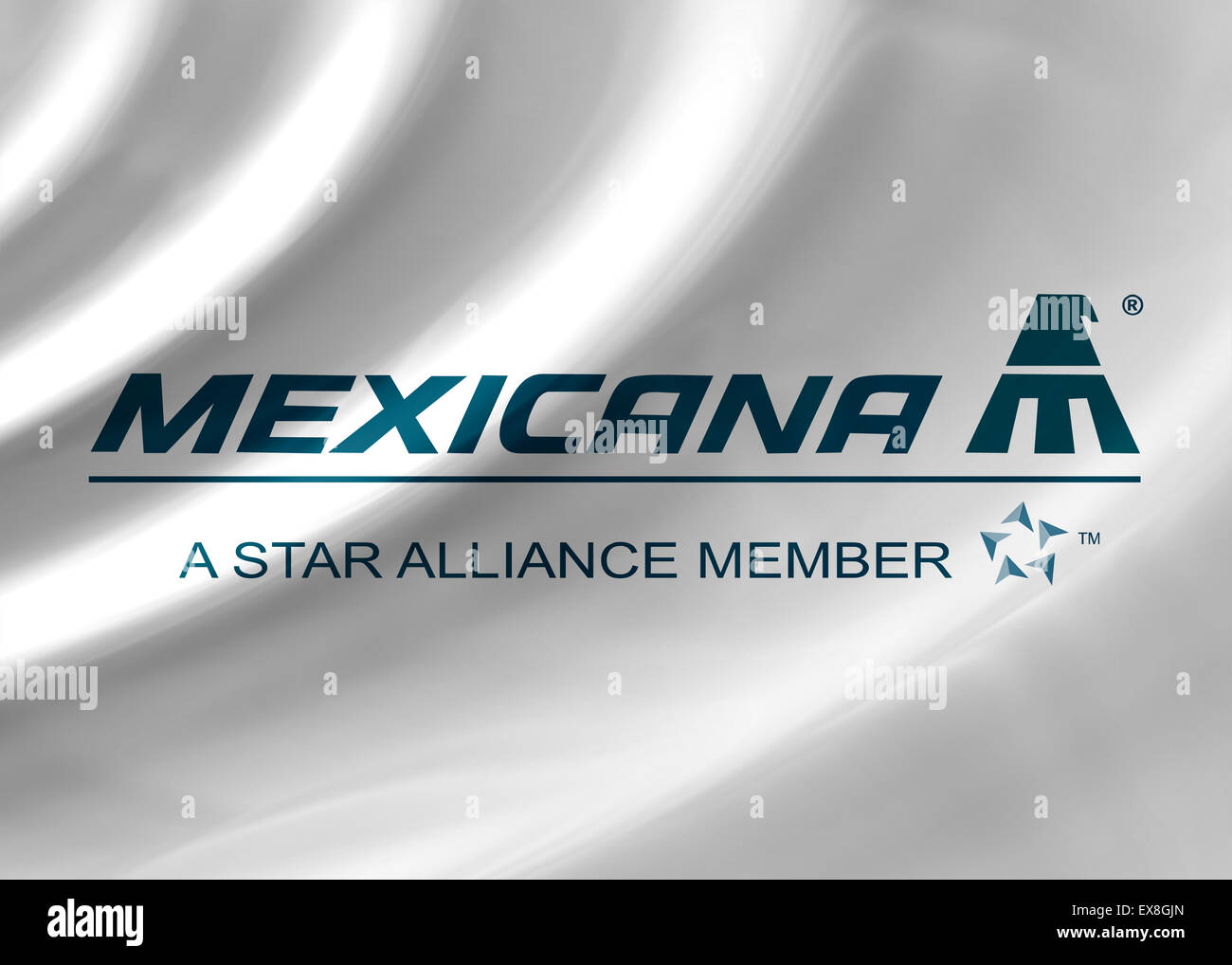 Mexicana Airlines logo Symbol Flagge zeichen Emblem Stockfotografie - Alamy