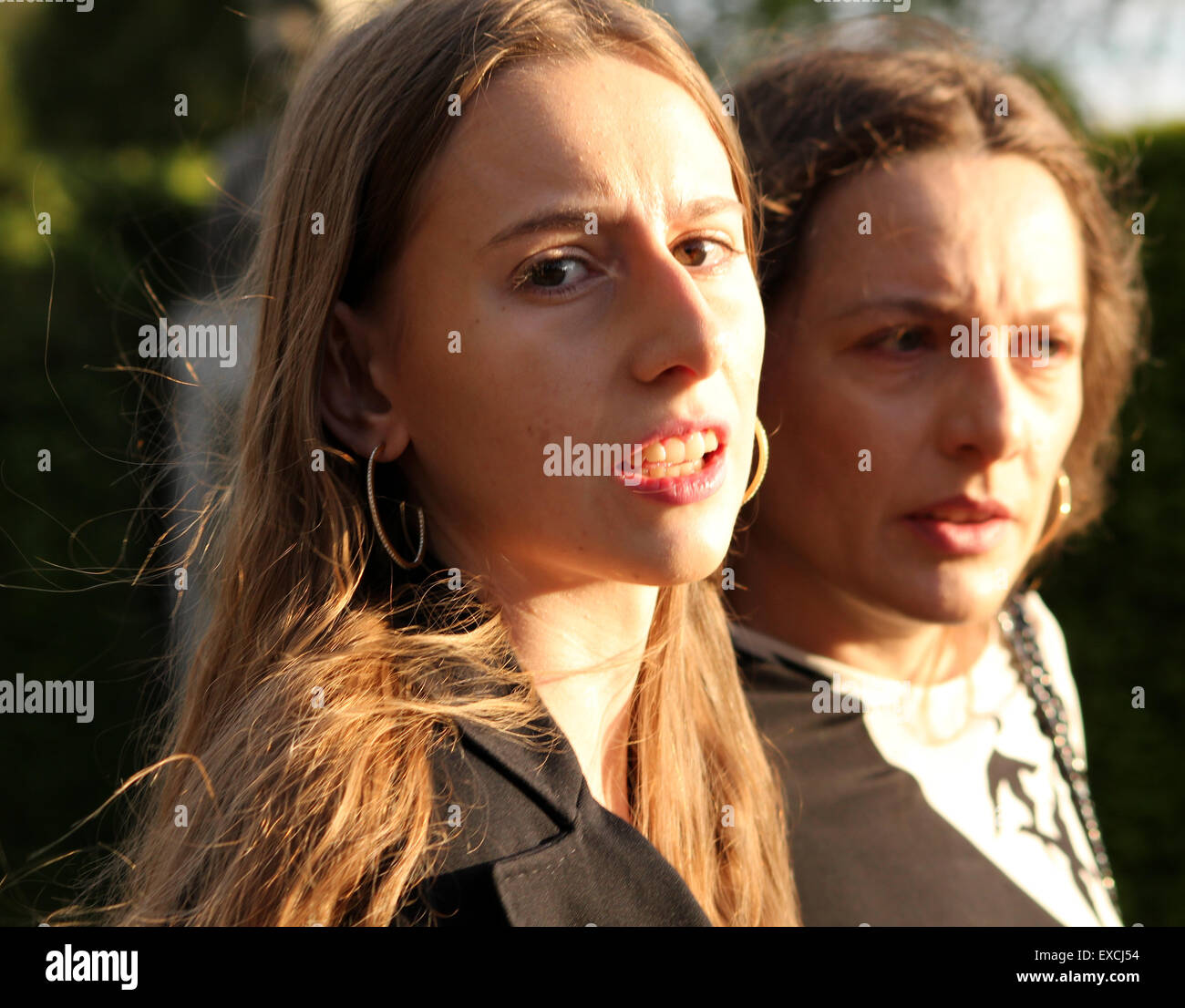 Beerdigung von Udo Jürgens am Wiener Zentralfriedhof mit: Gloria Burda ...