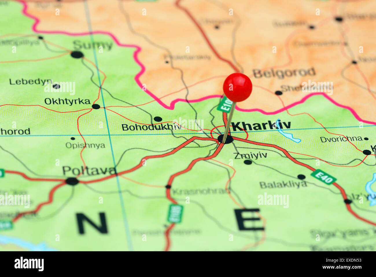 Charkow auf der karte -Fotos und -Bildmaterial in hoher Auflösung – Alamy