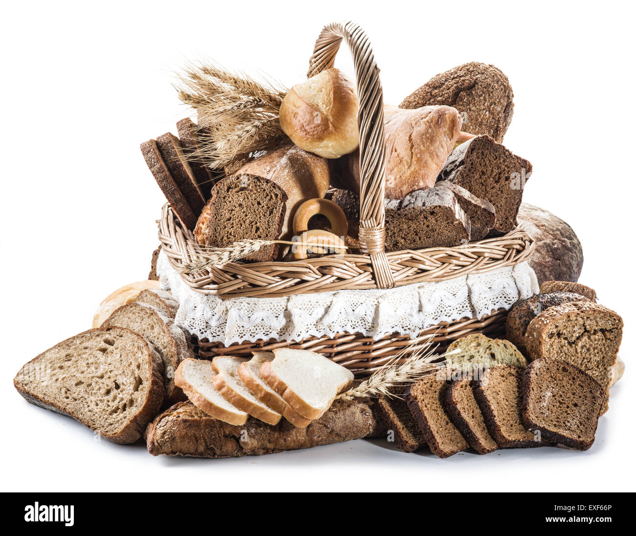 Verschiedene arten von brot roggenbrot -Fotos und -Bildmaterial in ...