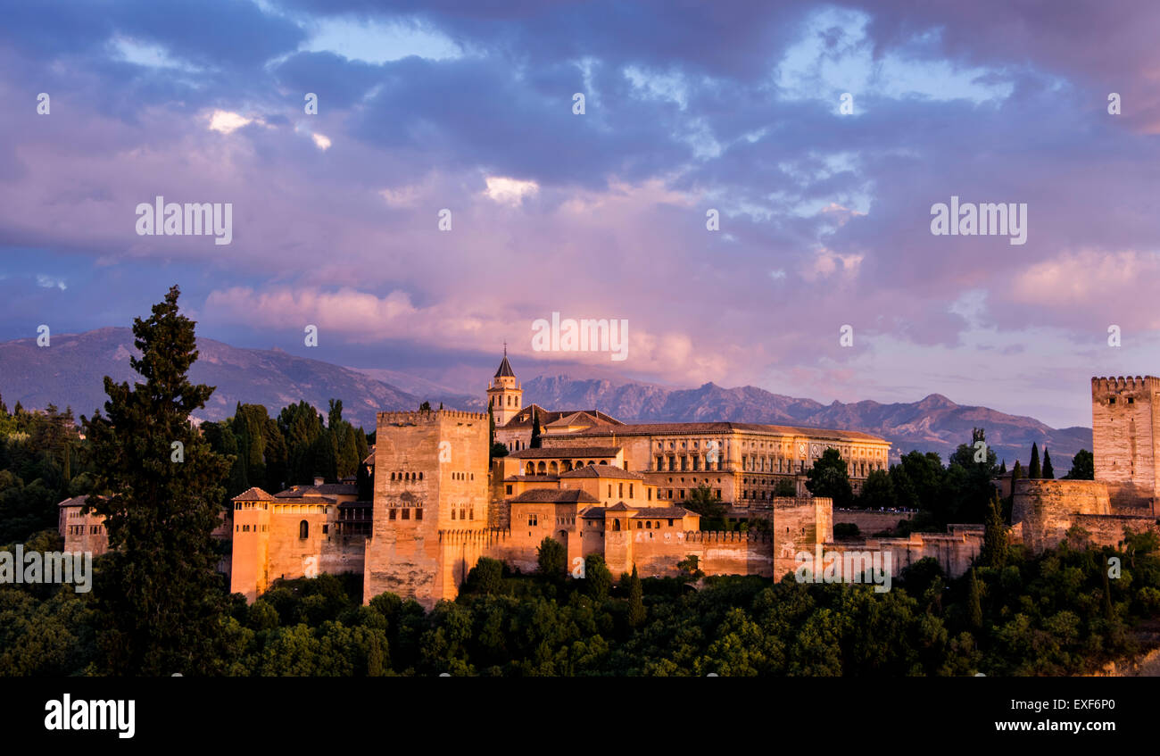 Alhambra Granada Stockfotos und -bilder Kaufen - Alamy