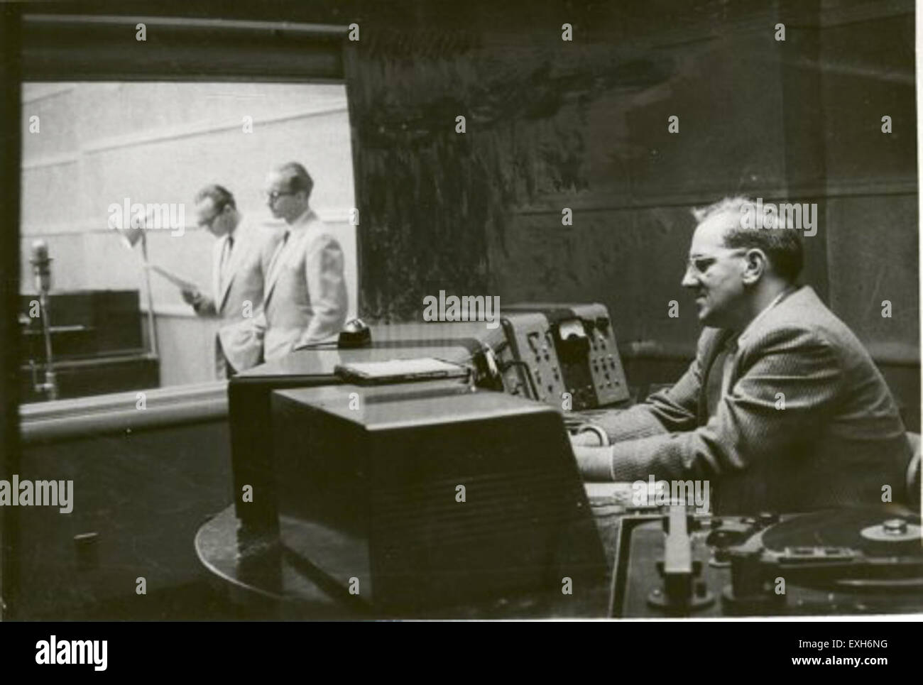 Das Calvary Hour Radio Studio, das von Bill und Bob Detweiler gehostet ...